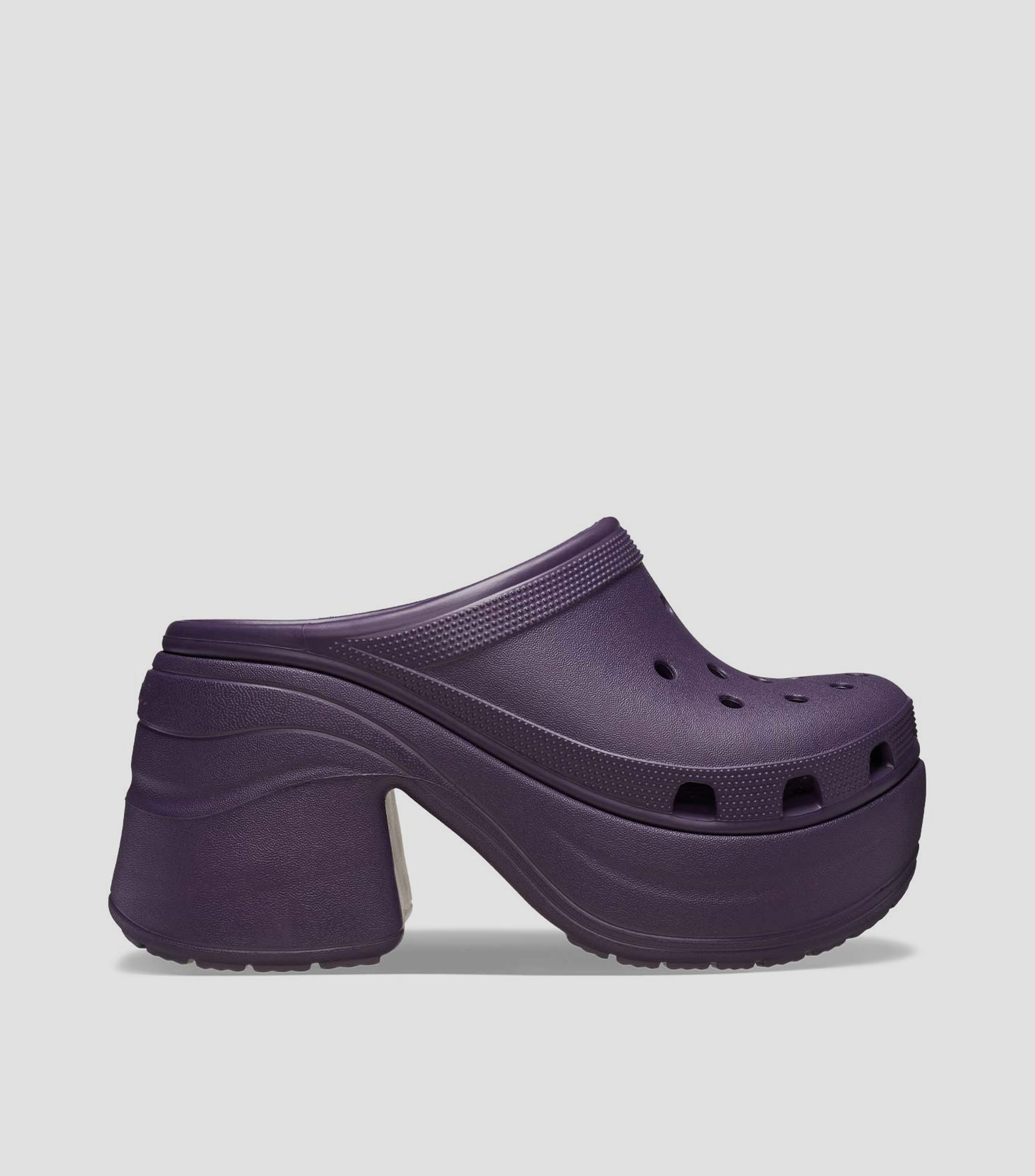 Crocs: Sandalias Clog Siren con tacón alto ancho Mujer | El Palacio de ...