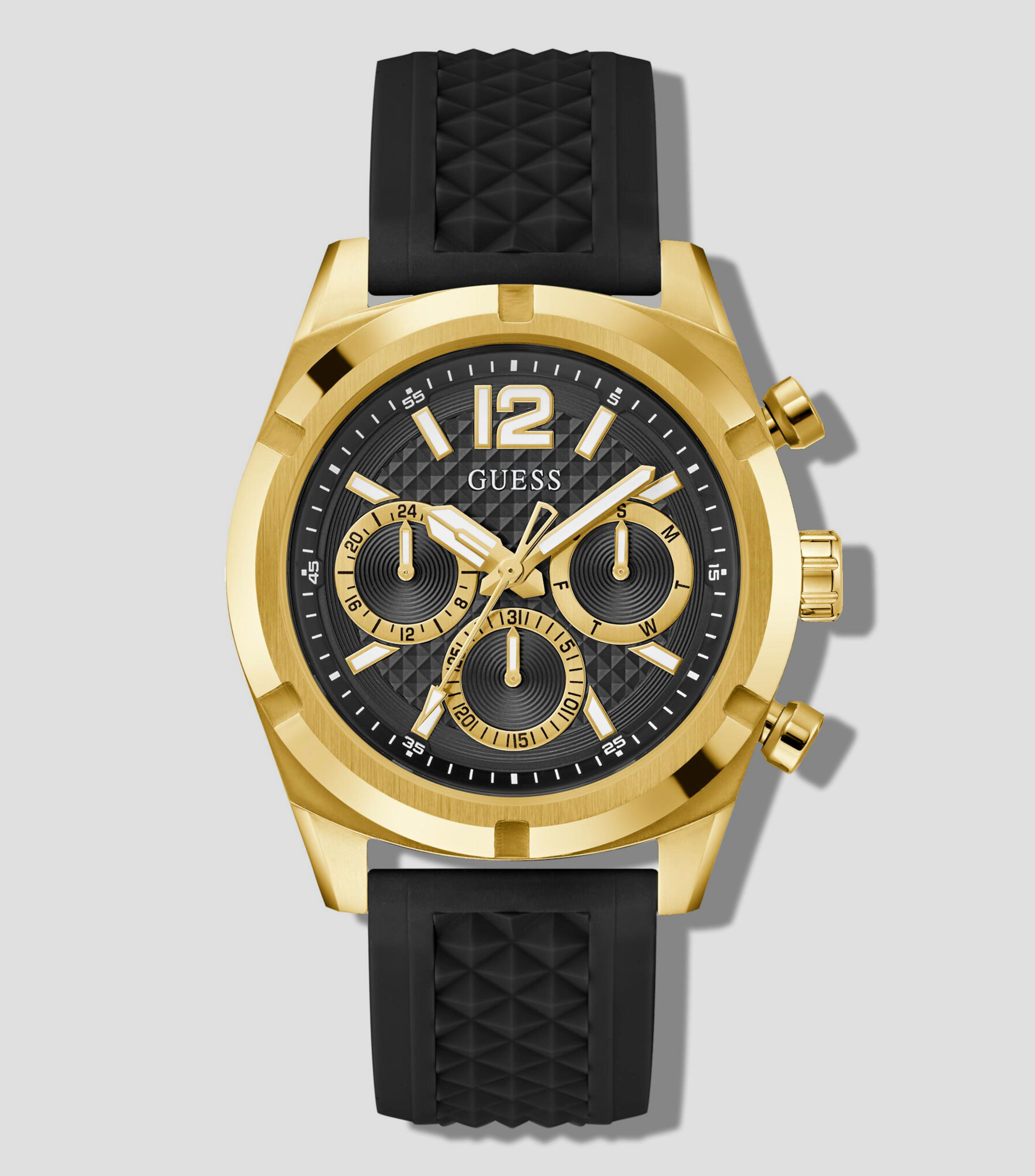 Guess: Reloj para Hombre Resistance Deportivo, Dorado | El Palacio de ...