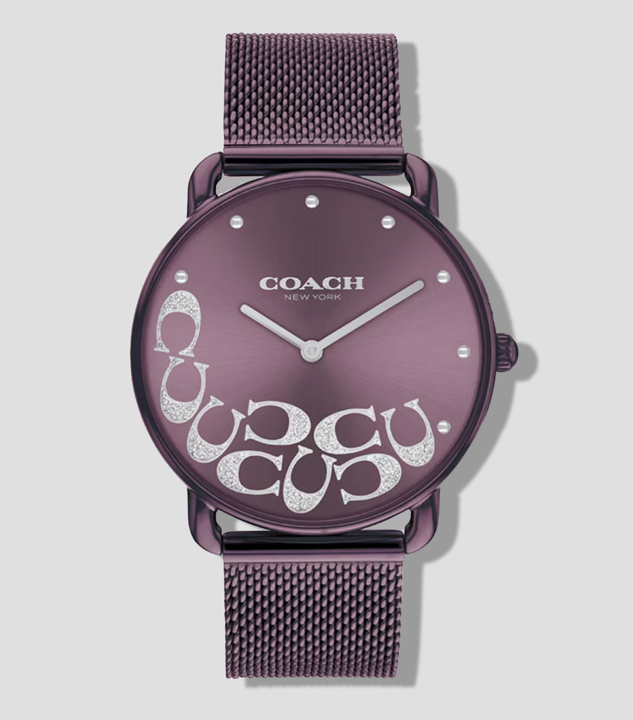 COACH Reloj para mujer Elliot De vestir, Morado - El Palacio de Hierro