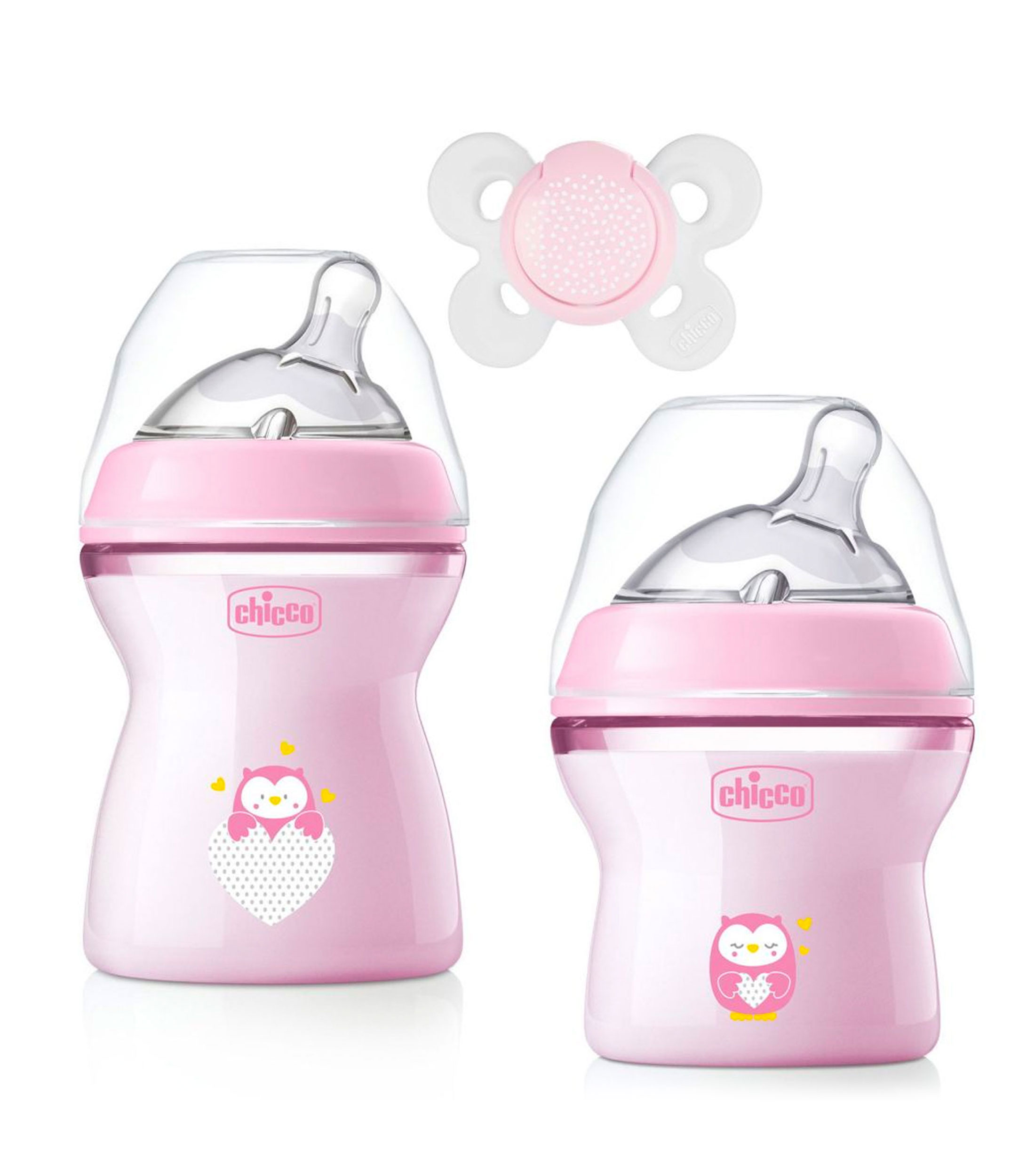 Chicco Set de Biberones y Chupón Natural Felling Bebé - El Palacio de ...