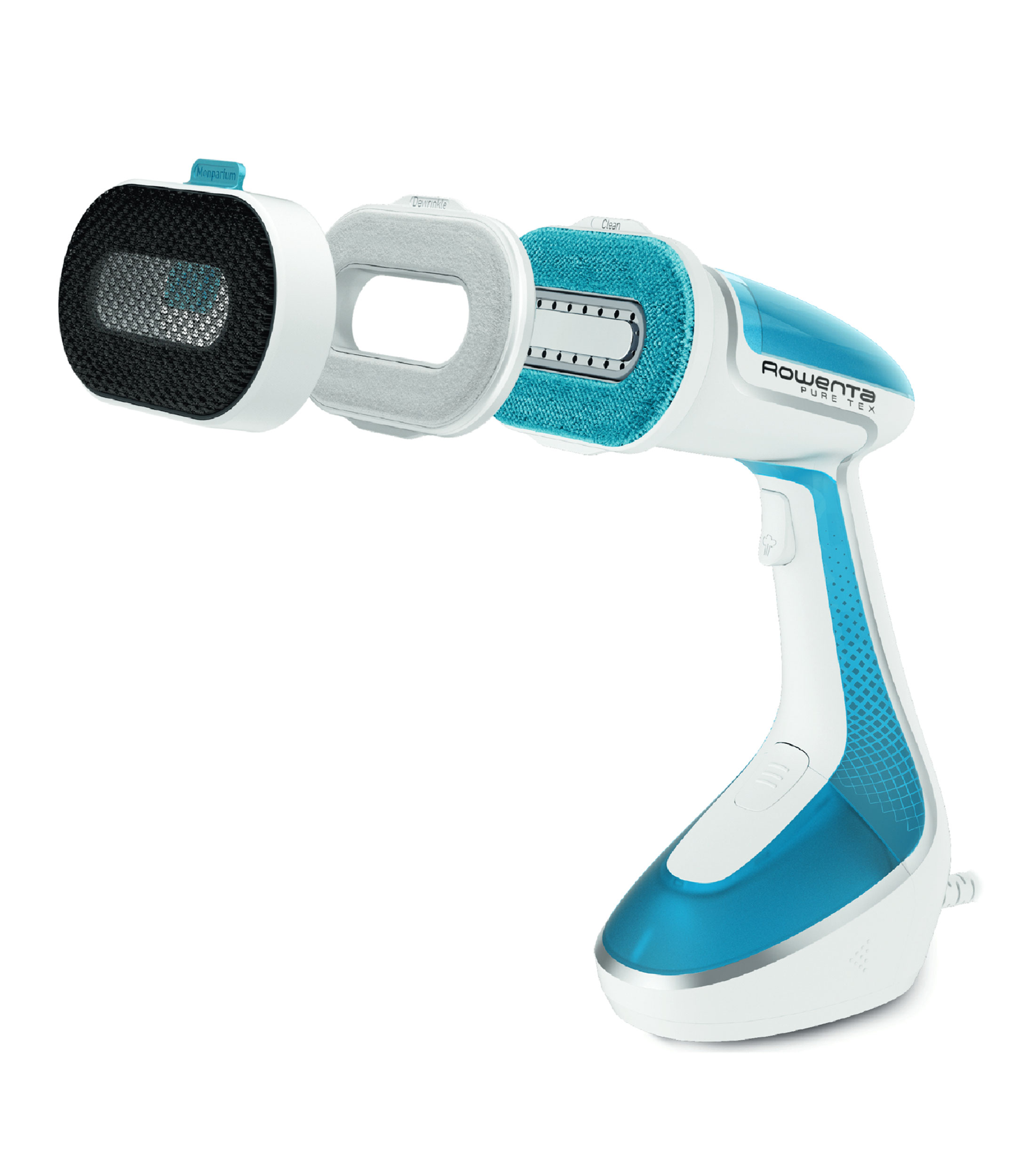 Rowenta Plancha de vapor Pure Tex con suela de cerámica, azul - El ...