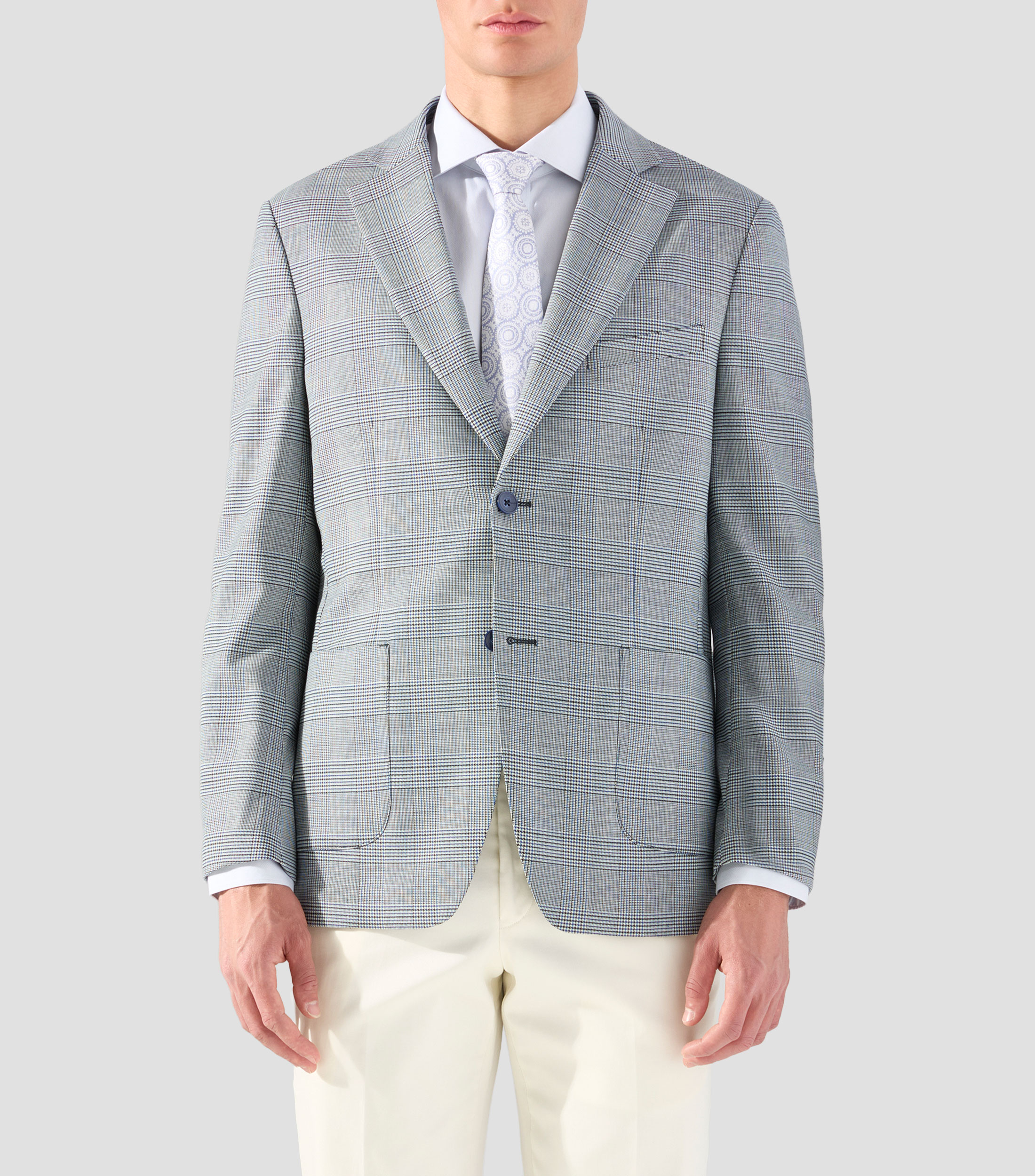 BUCCELLI Saco con cuadros Hombre |El Palacio de Hierro