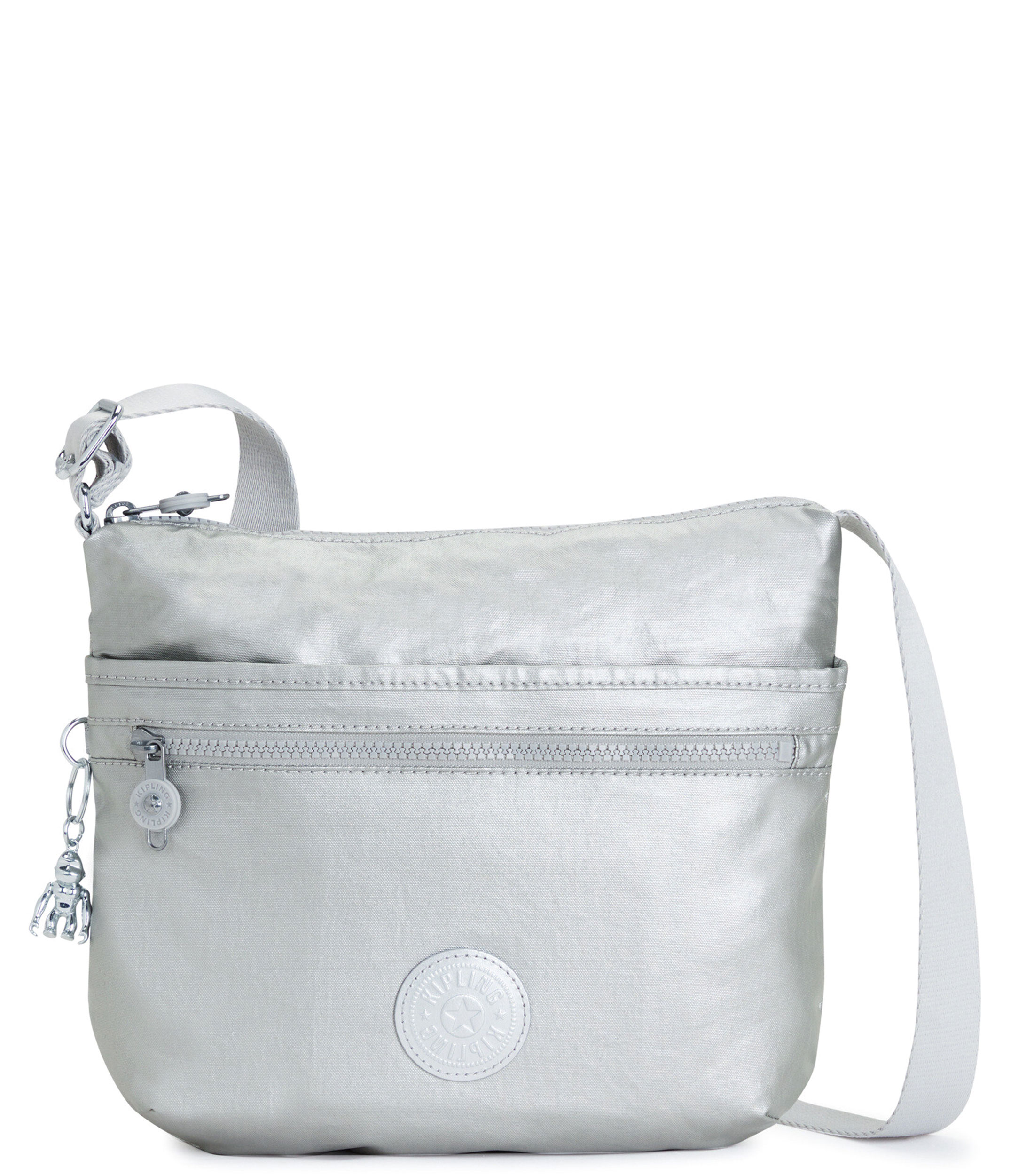 Kipling: Bolso Crossbody Plata Bright Mujer | El Palacio de Hierro