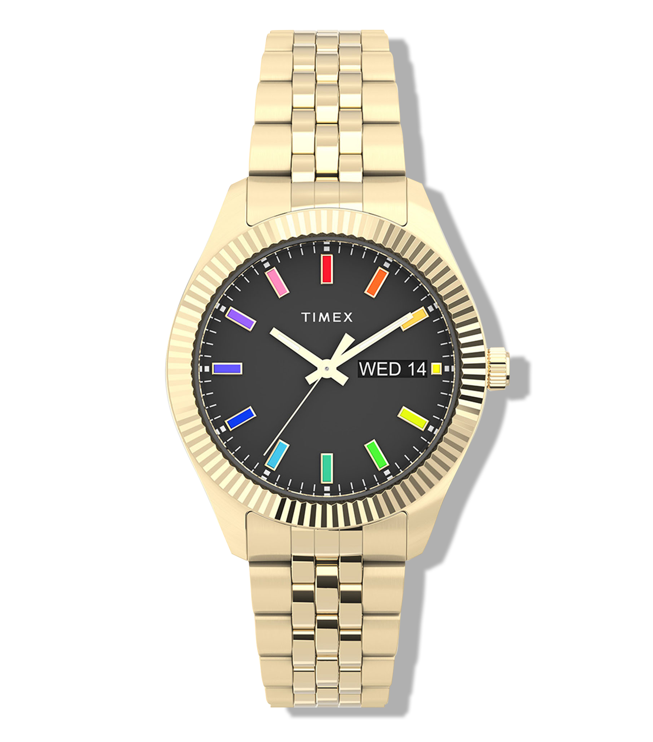 Timex Reloj para Mujer Legacy Rainbow Casual, Dorado - El Palacio de Hierro
