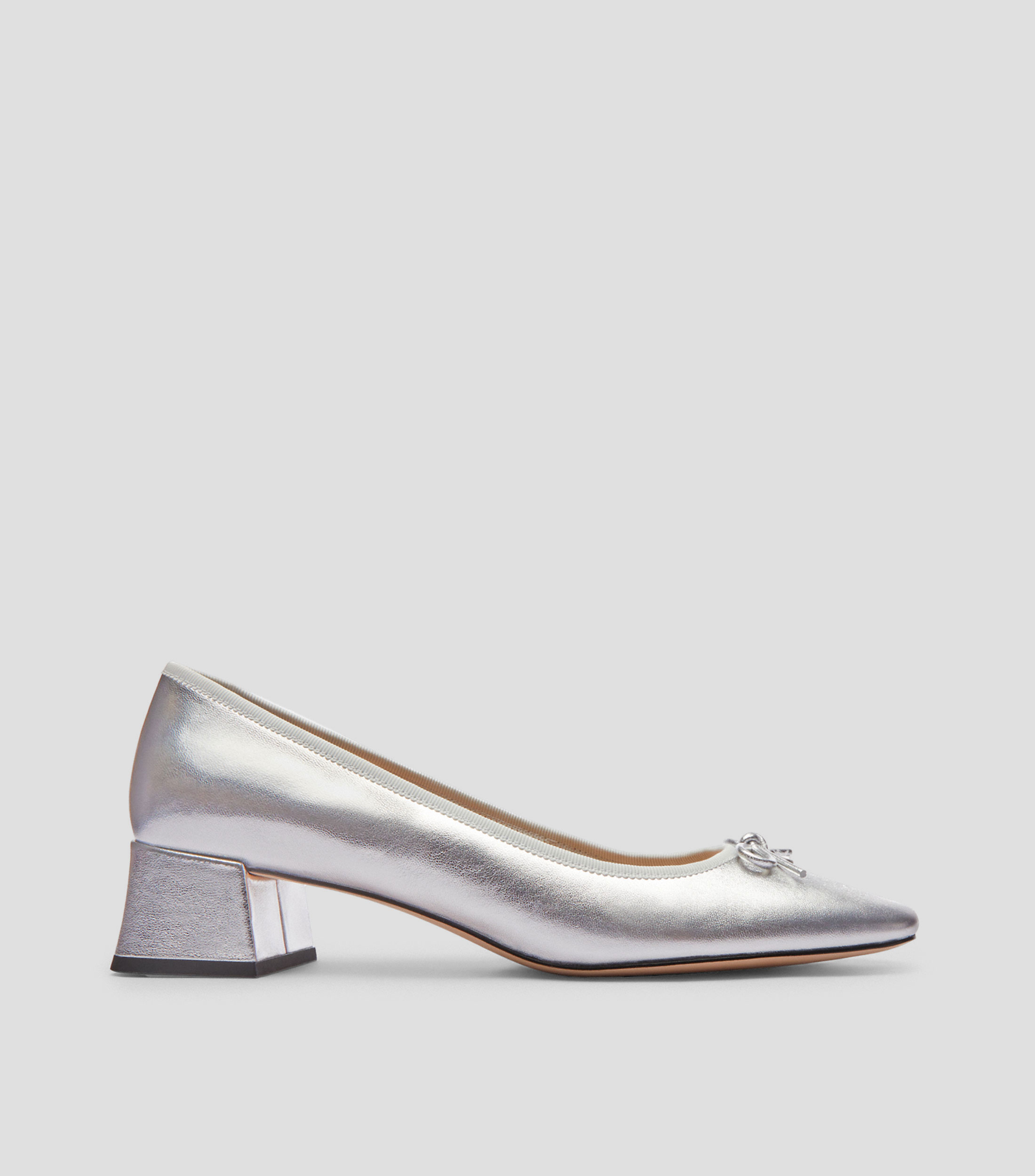 COACH: Flats en piel con tacón bajo y listón Ava Mujer | El Palacio de ...