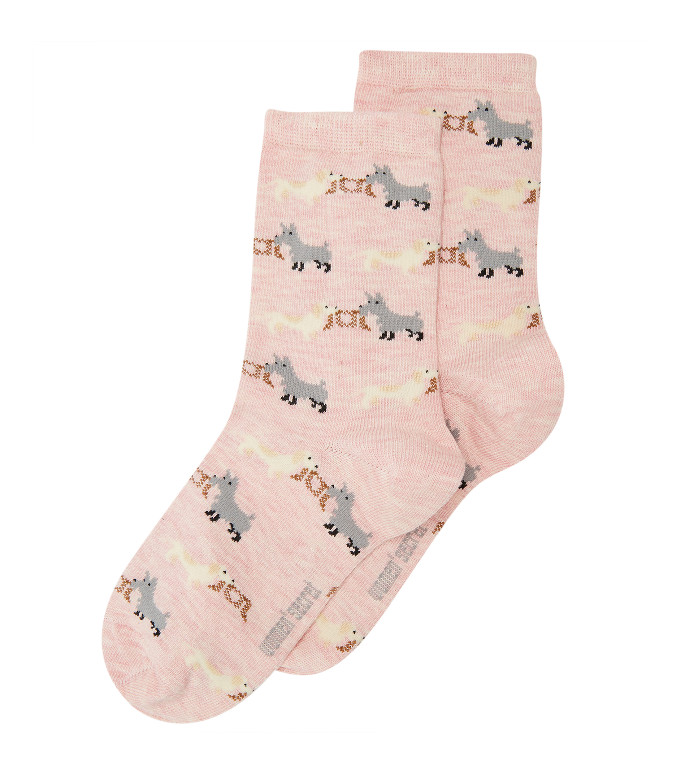 Women'Secret Calcetín con perritos Mujer