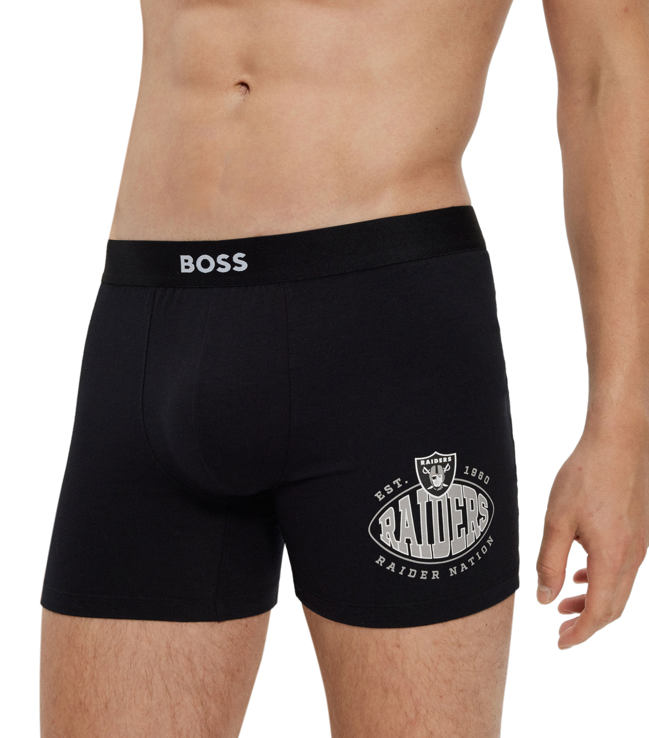 Boss Set de bóxers cortos Boss x NFL con detalle de la colaboración ...