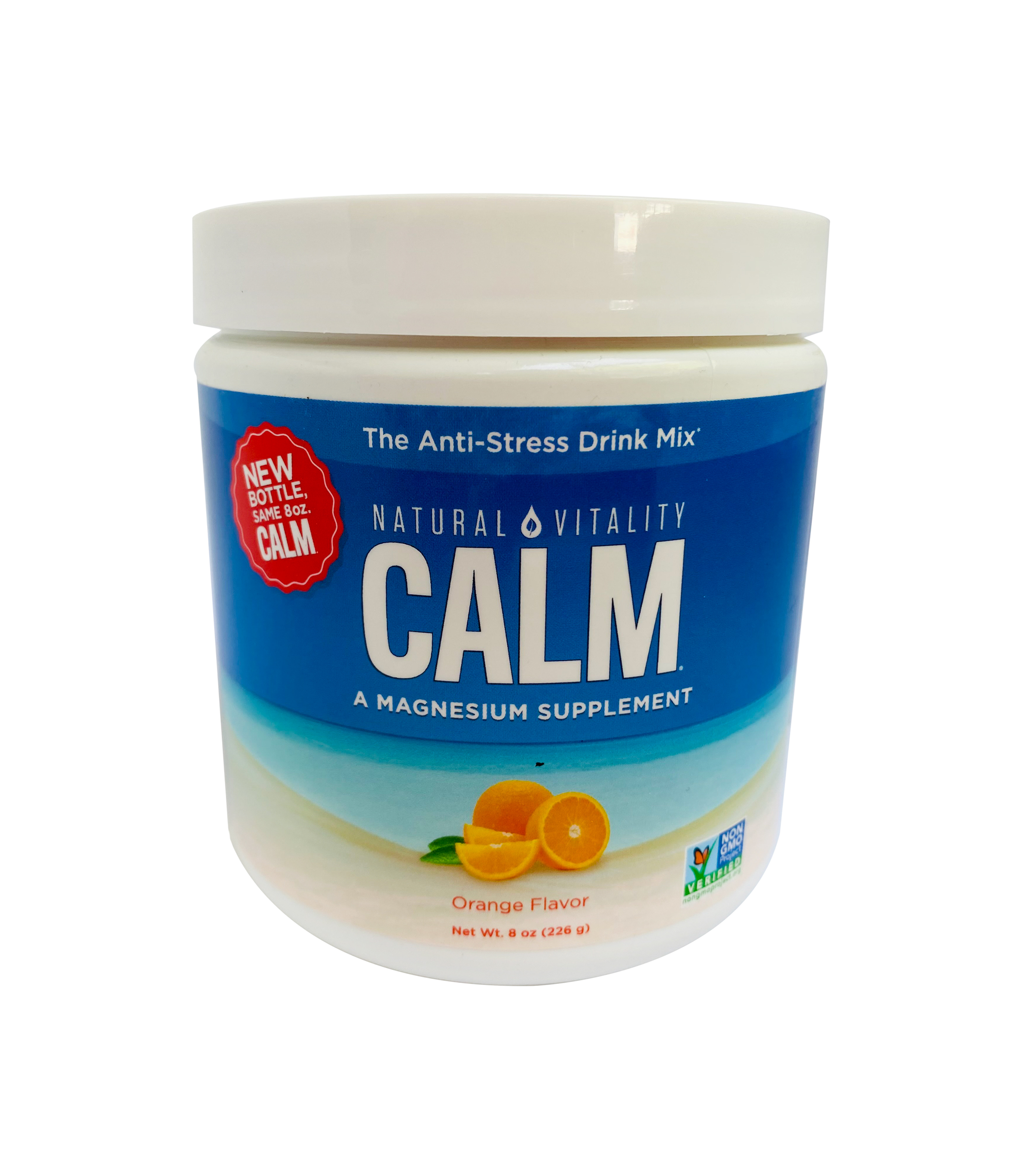 Natural Vitality Natural Calm Orange Flavour, 226 g - El Palacio de Hierro