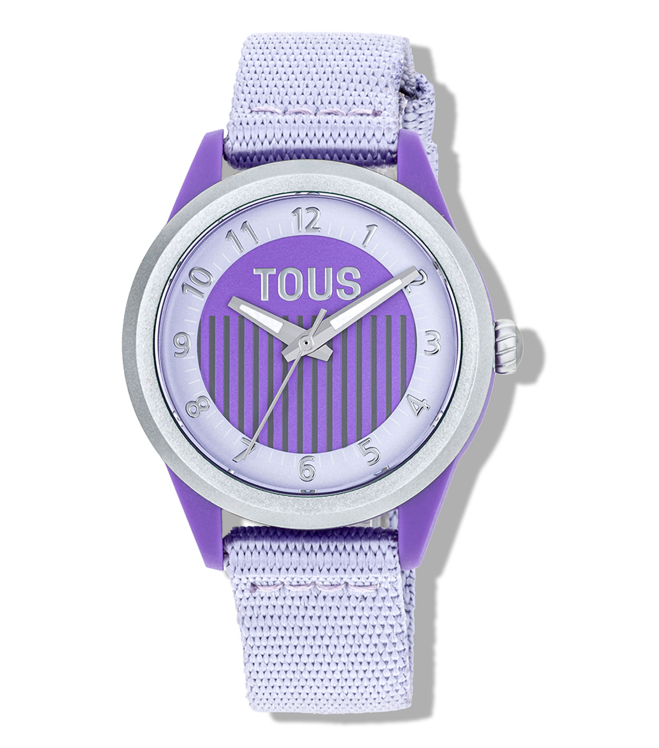 Tous Reloj para Mujer Tous Mini Vibrant Sun Casual, Lila y Plata - El ...