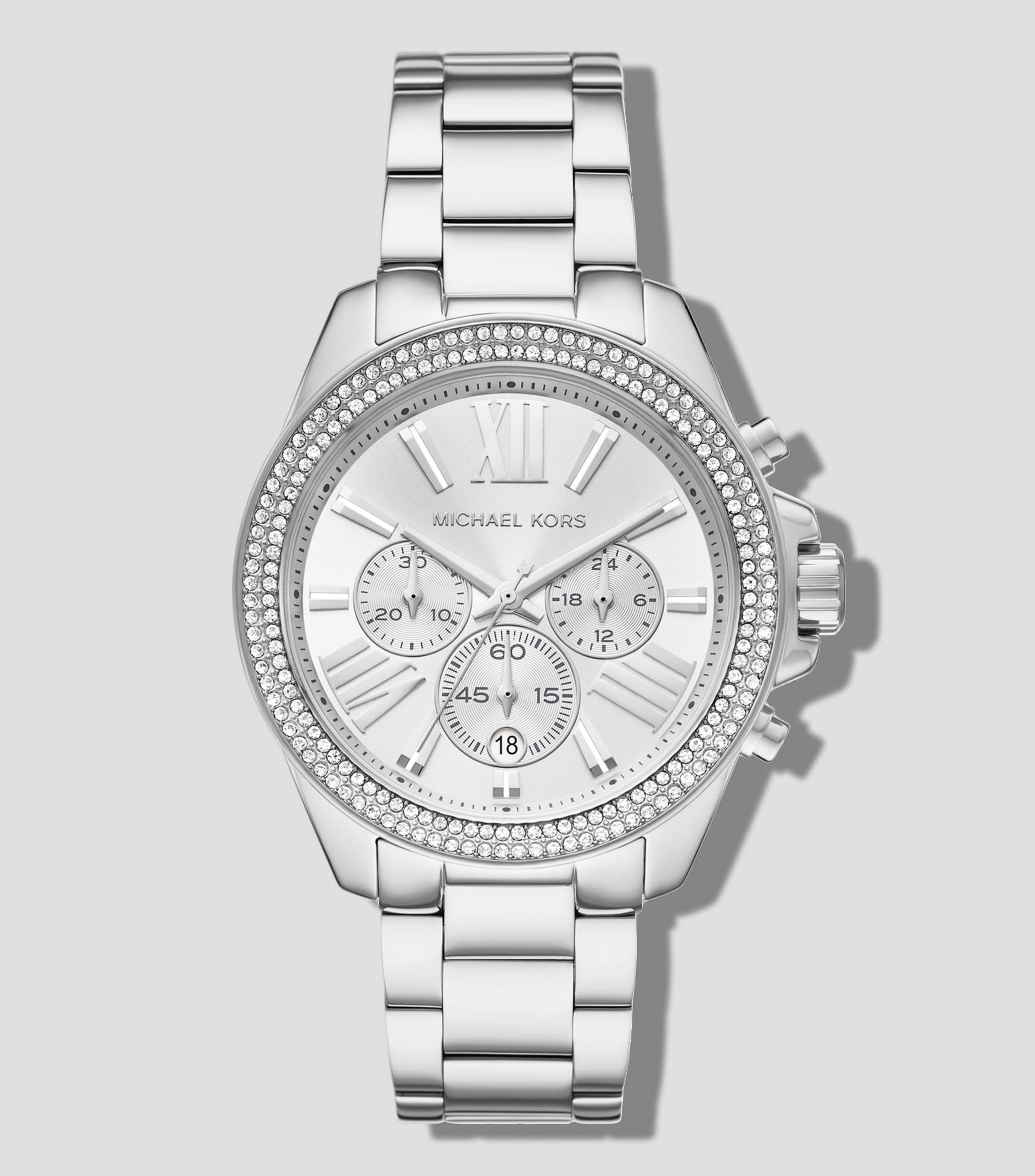 Michael Kors Reloj para Mujer Wren Casual, Plateado - El Palacio de Hierro