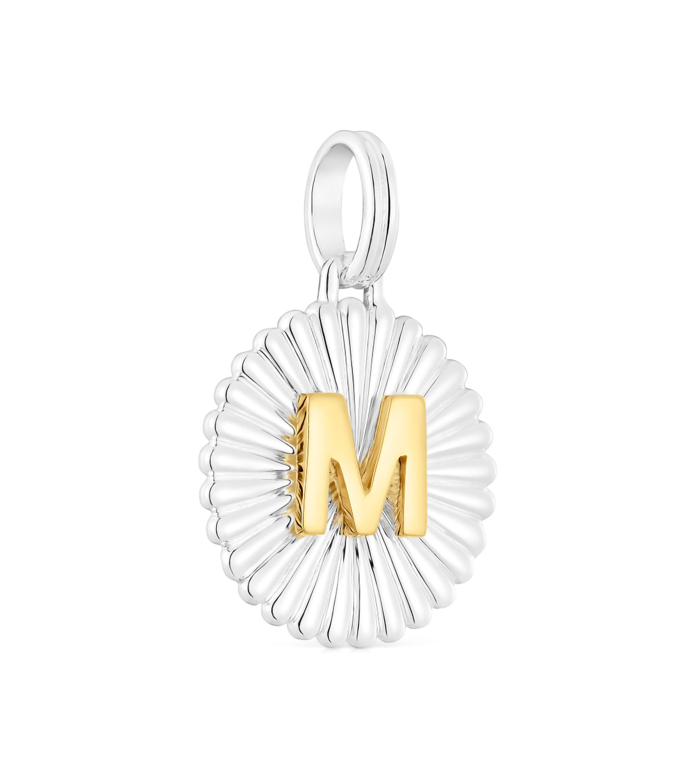 Tous Medalla redonda con inicial "M" en plata .925 Alphabet Mujer - El ...