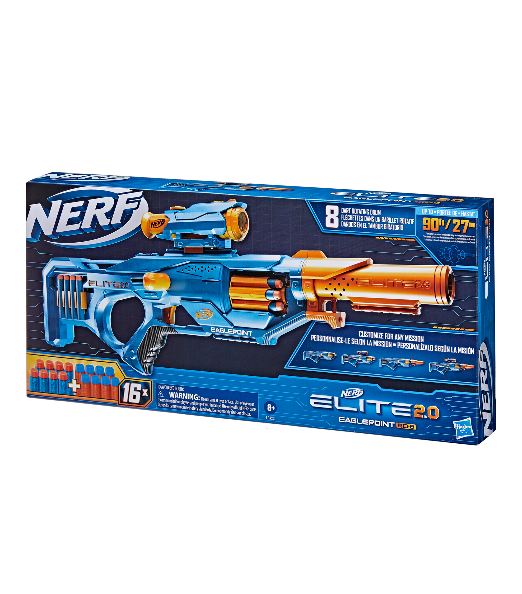 Nerf Nerf Elite 2.0 Eaglepoint RD-8 - El Palacio de Hierro