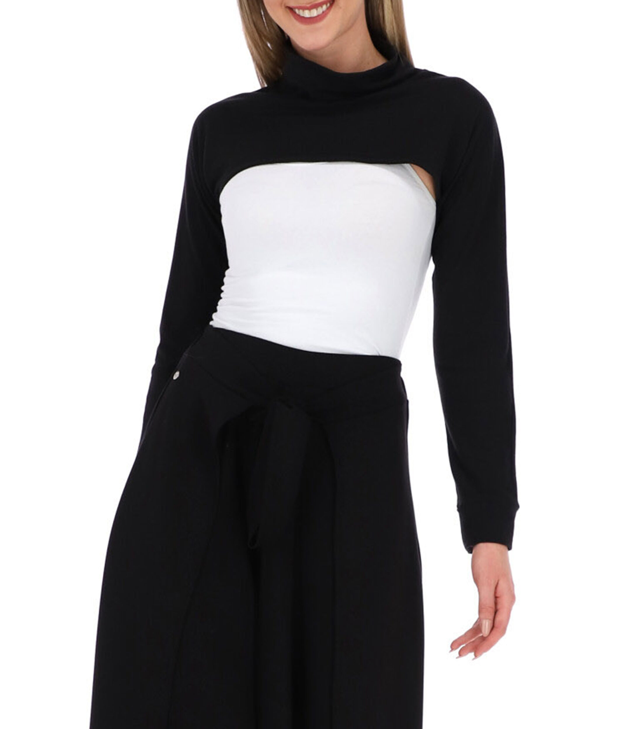 Alysh Bolero manga larga Mujer - El Palacio de Hierro