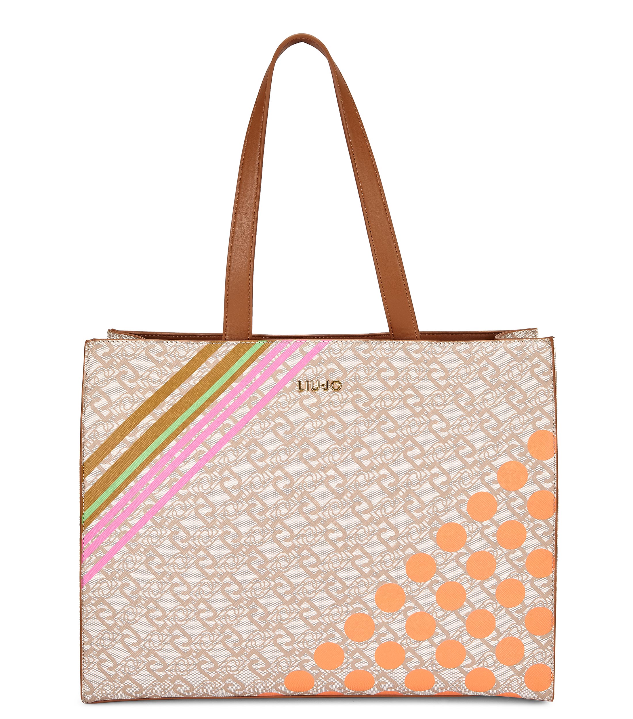 Liu Jo: Bolso Tote multicolor monogram Mujer | El Palacio de Hierro