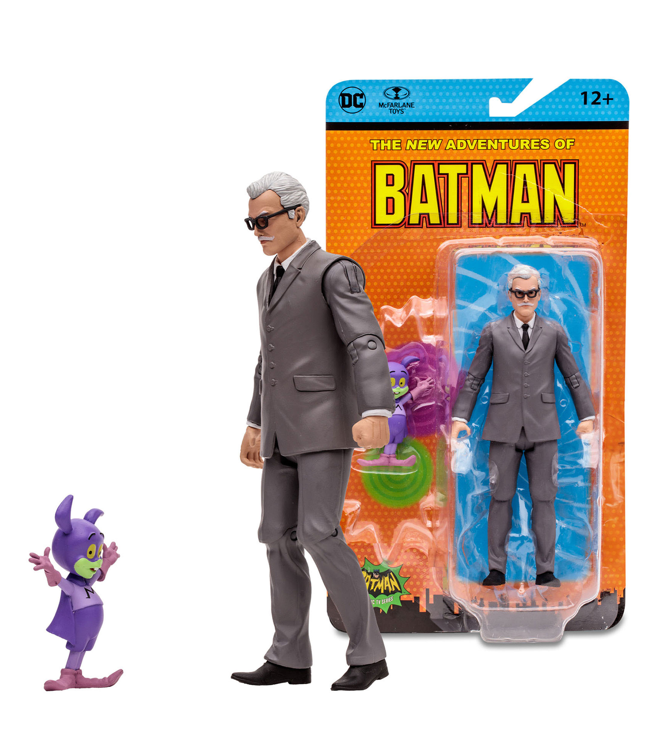 McFarlane: Figura de Acción Batman 66 WV9 Comisionado James Gordon ...