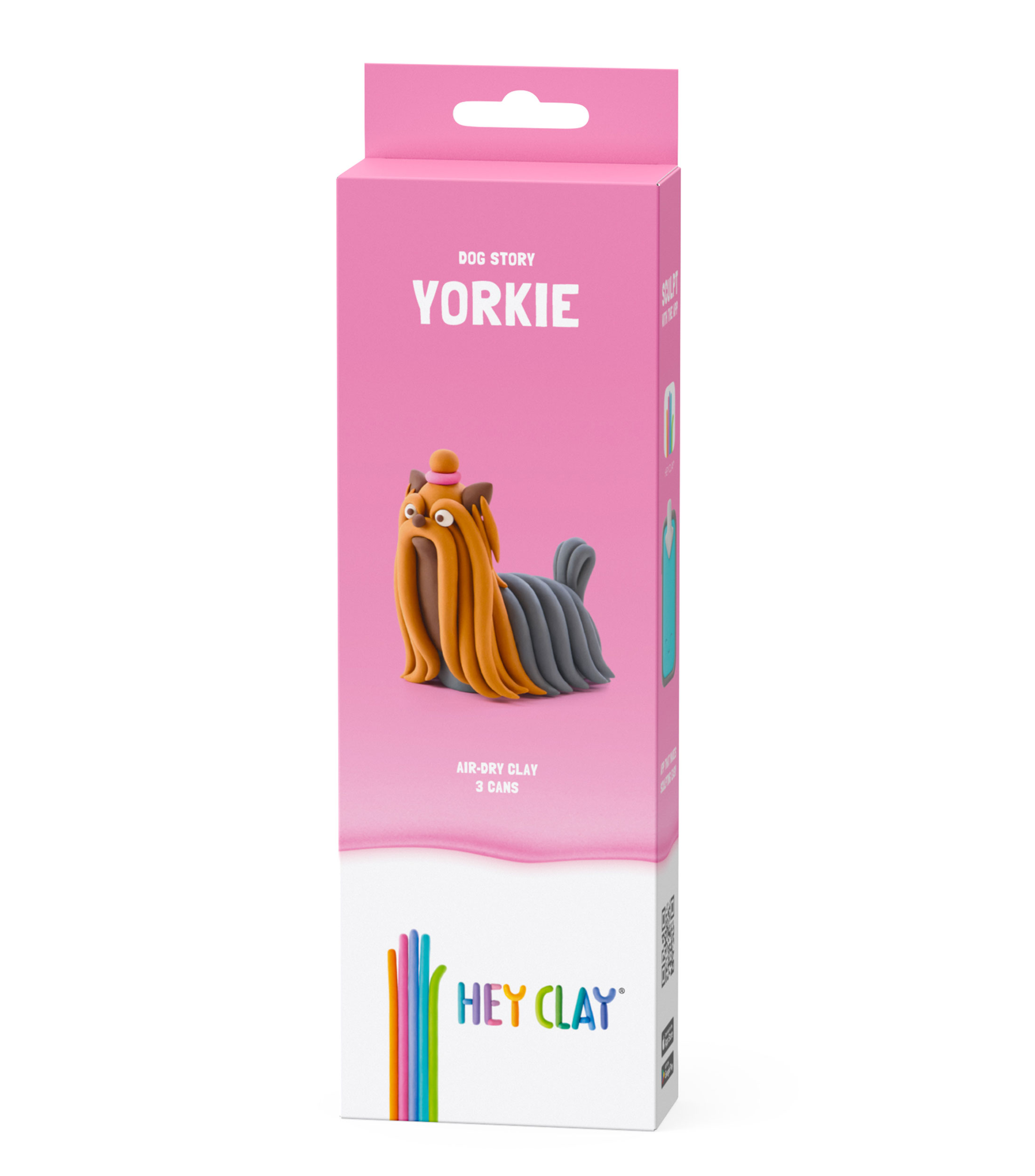 HEY CLAY Yorkie, serie Dog Story, 3 latas |El Palacio de Hierro