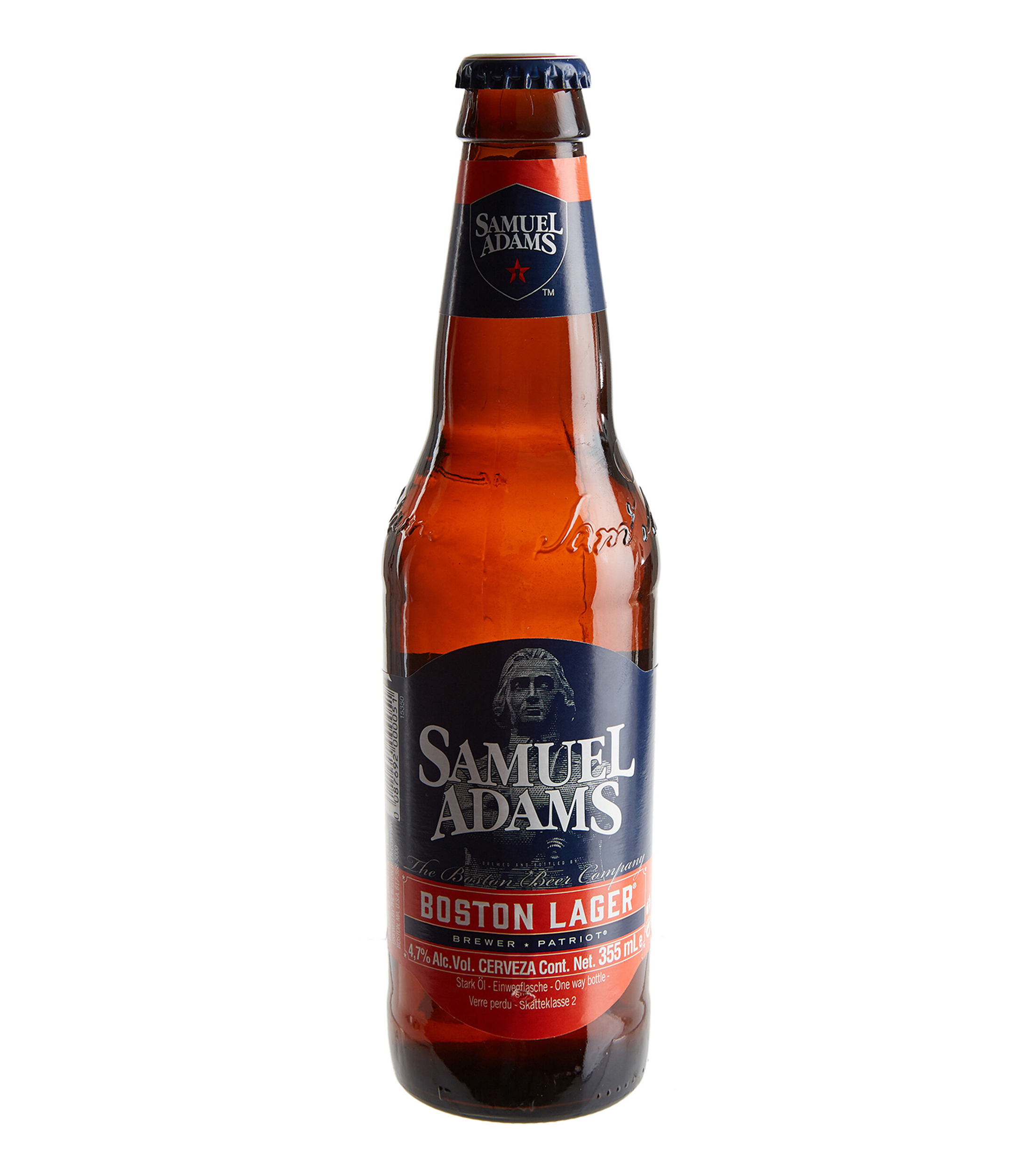 The Boston Beer Company Cerveza Samuel Adams Boston Lager, 355 ml - El Palacio de Hierro