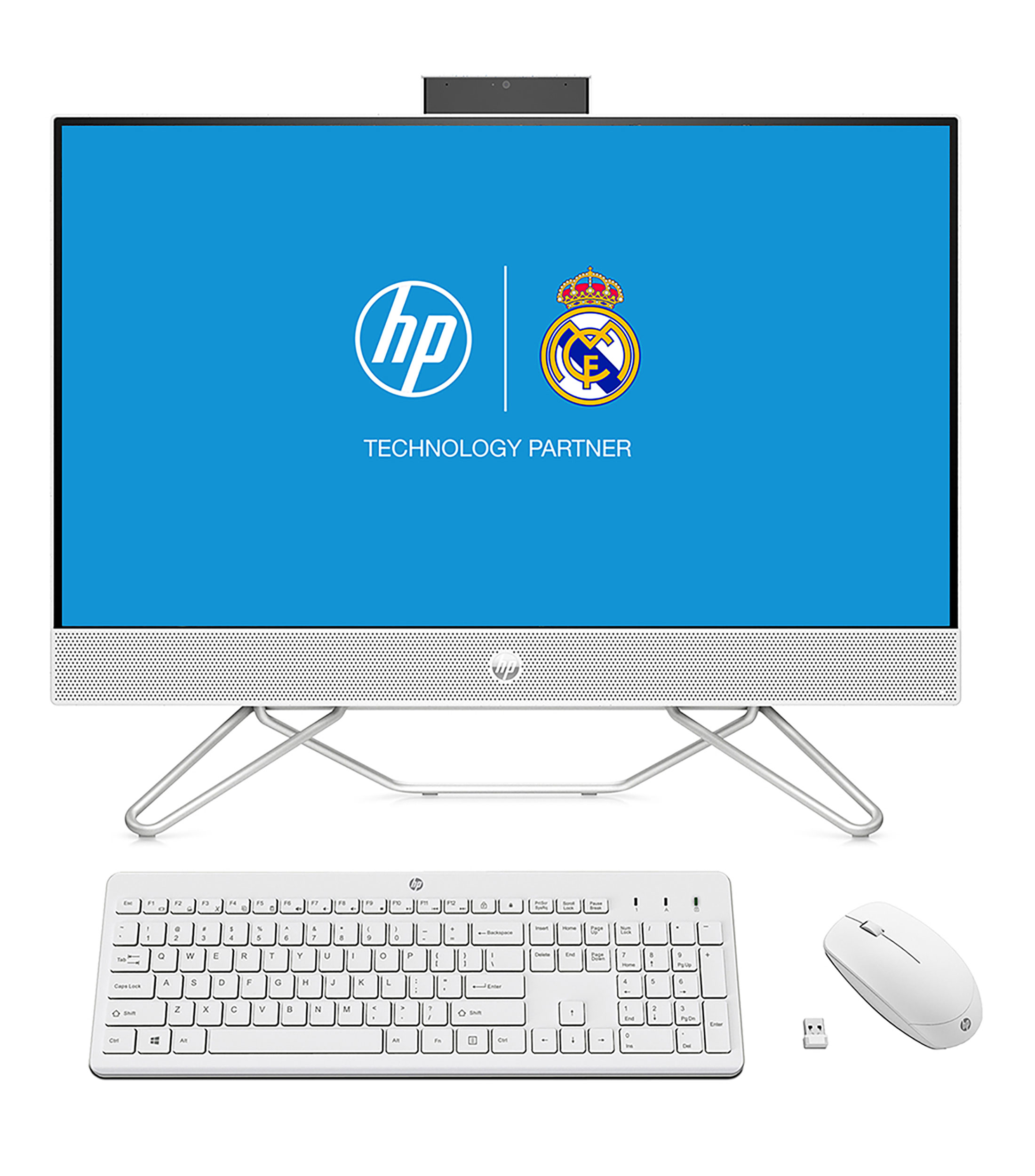 HP Computadora de Escritorio HP All-in-One 23.8"-, Iris, Intel Core i5 ...