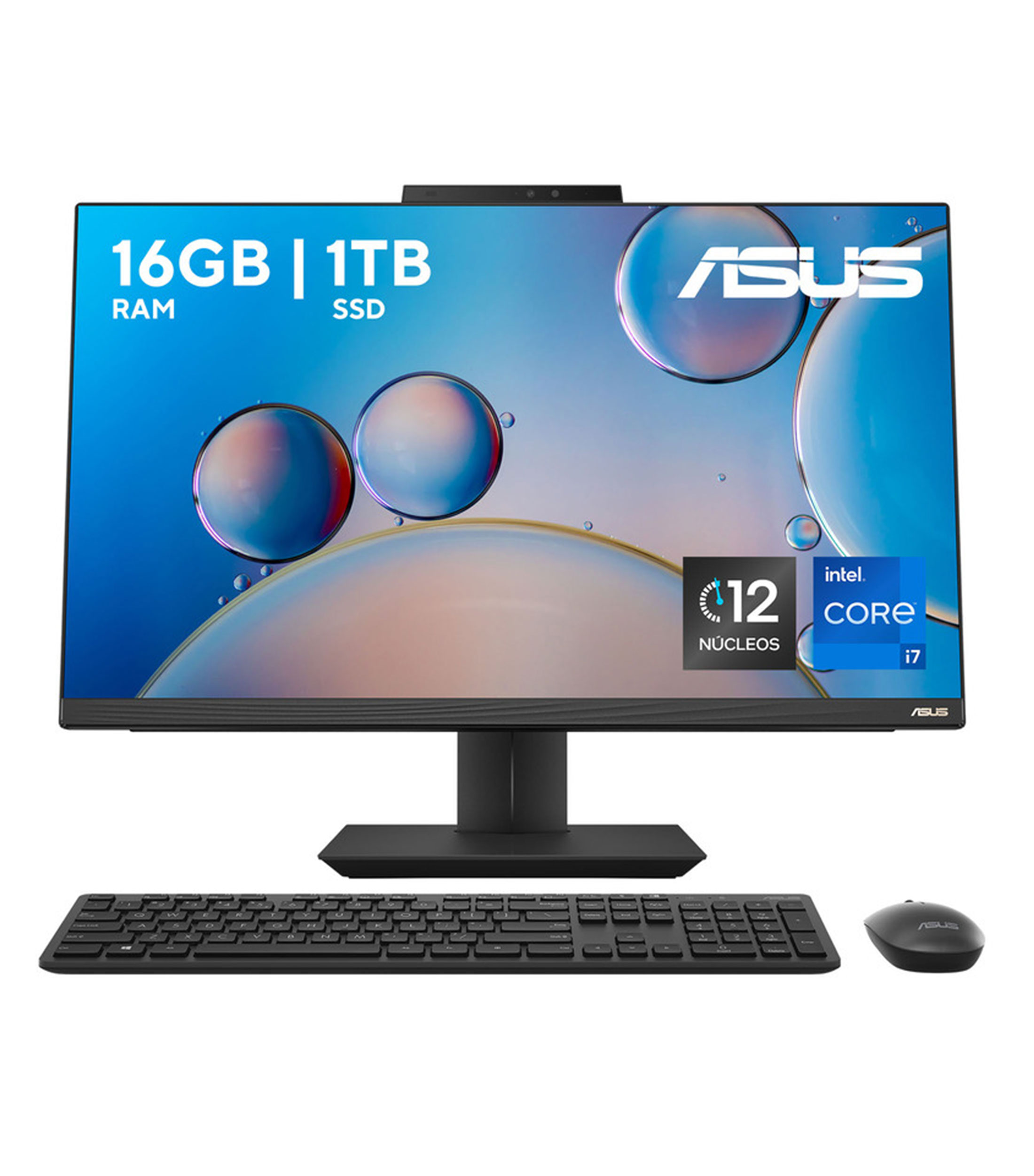 ASUS: Computadora de escritorio, AiO A5, 27", Iris, Intel Core i7, 16 ...