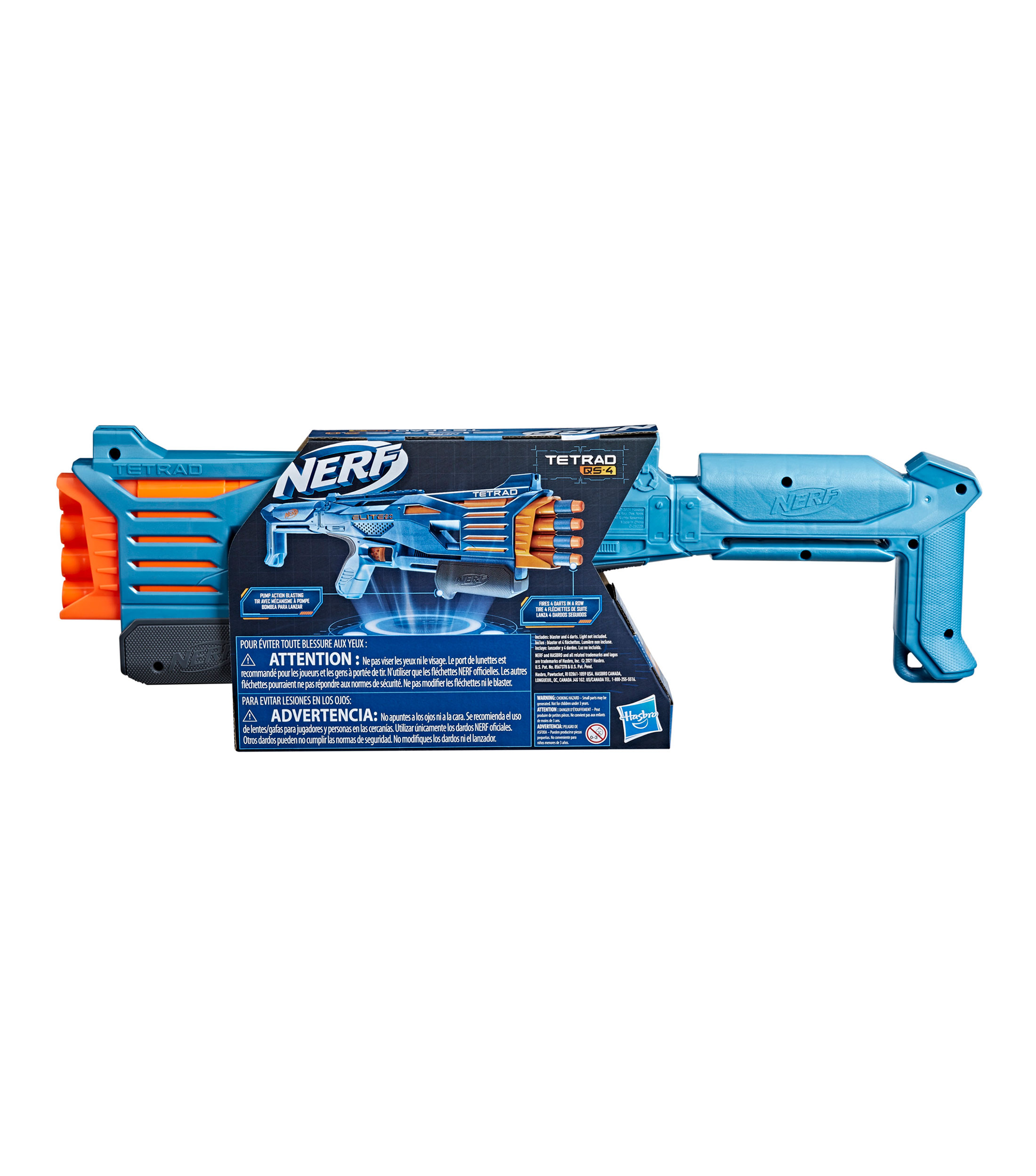 Nerf Lanzador Elite 2.0 Tetrad QS-4 - El Palacio de Hierro