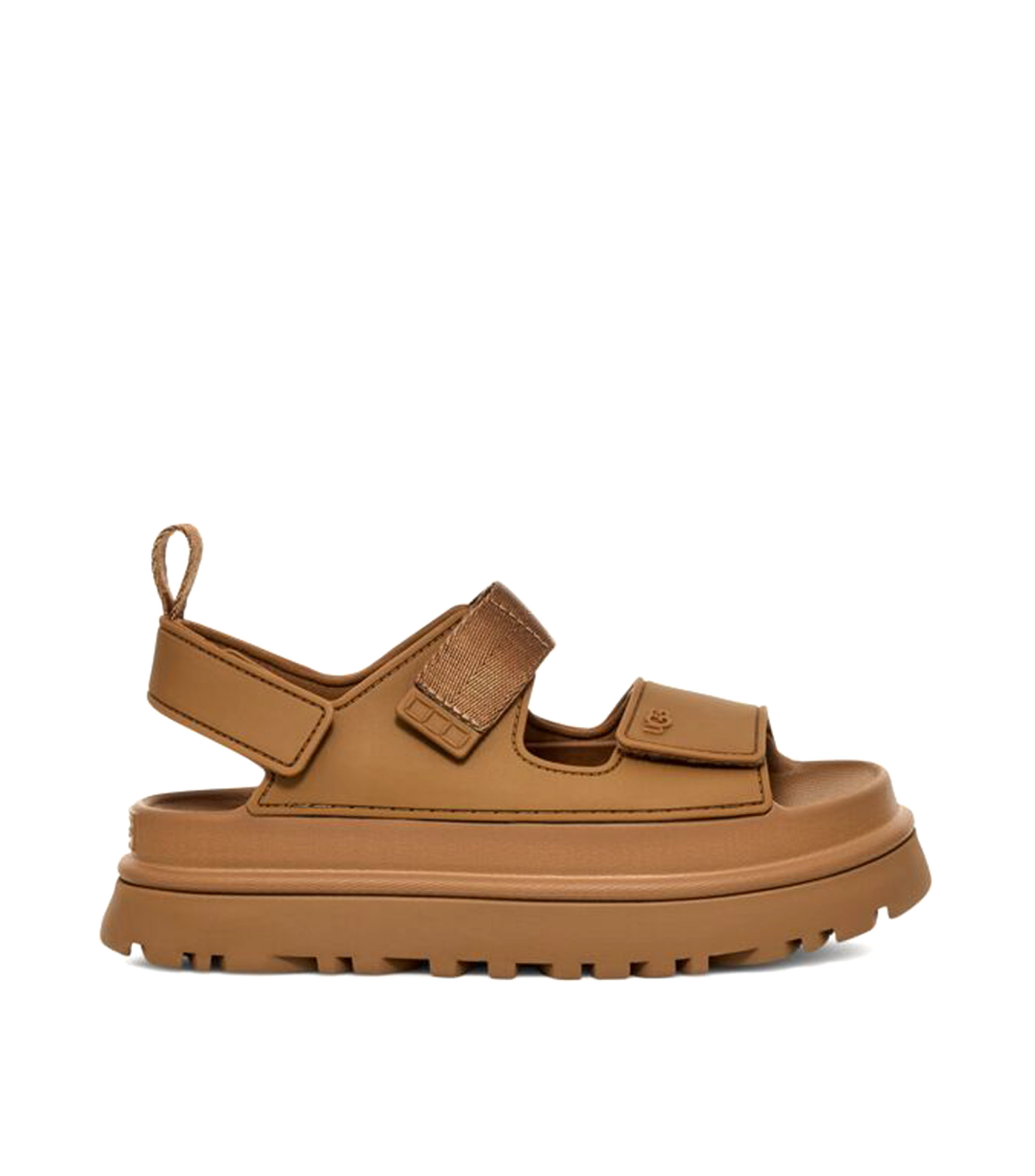 Ugg: Sandalias con tacón bajo de plataforma Goldengl Mujer | El Palacio ...