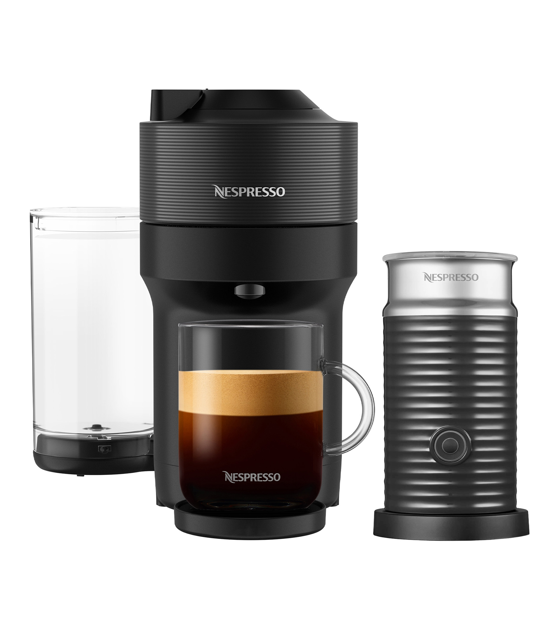Nespresso Combo Vertuo Pop con aeroccino negro - El Palacio de Hierro