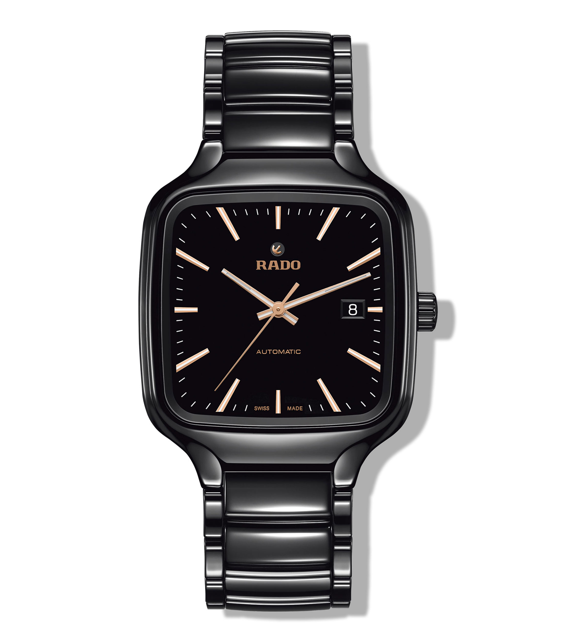 Rado Reloj True Square Automatic Negro Hombre - El Palacio de Hierro