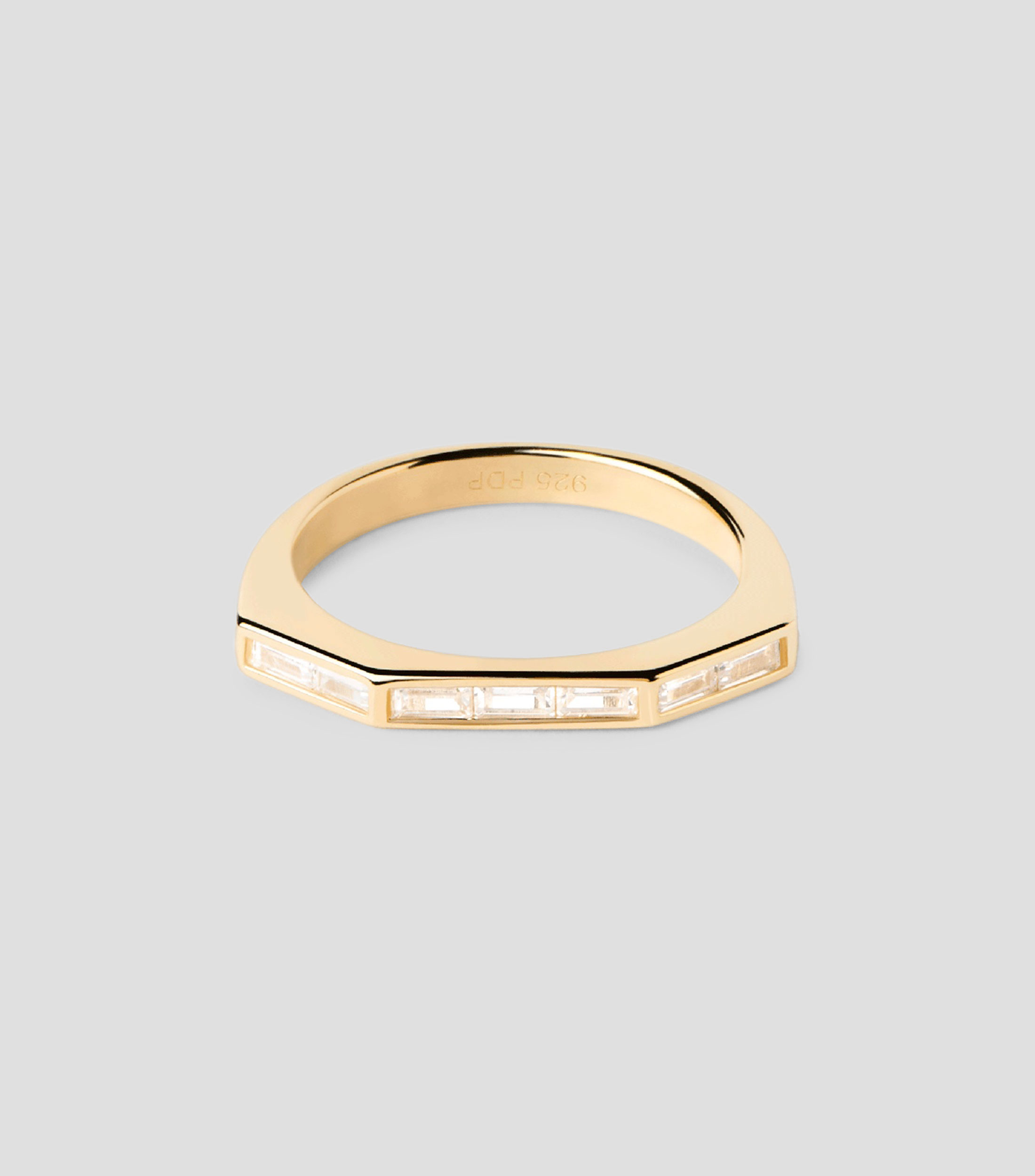 PDPAOLA: Anillo en plata .925 con circonias Bari Essentials Mujer | El ...