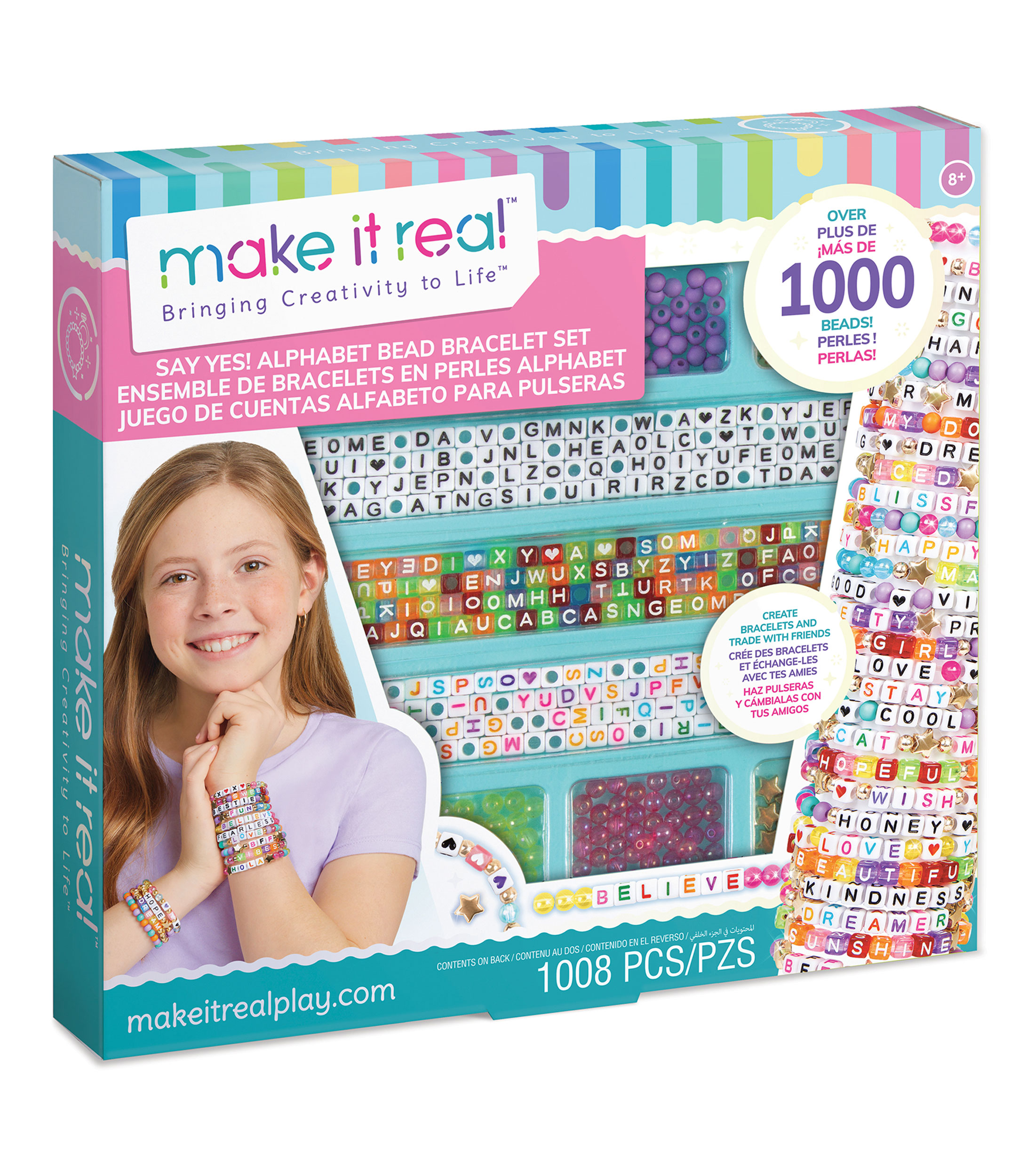 Make It Real: Set para hacer pulseras alfabeto | El Palacio de Hierro