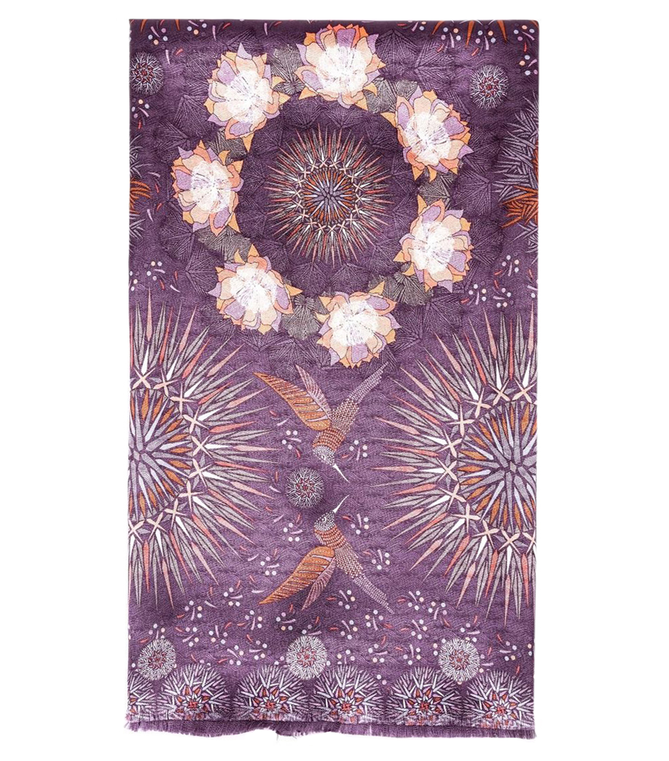 Pineda Covalin Capa con colibrí y flores Mujer - El Palacio de Hierro