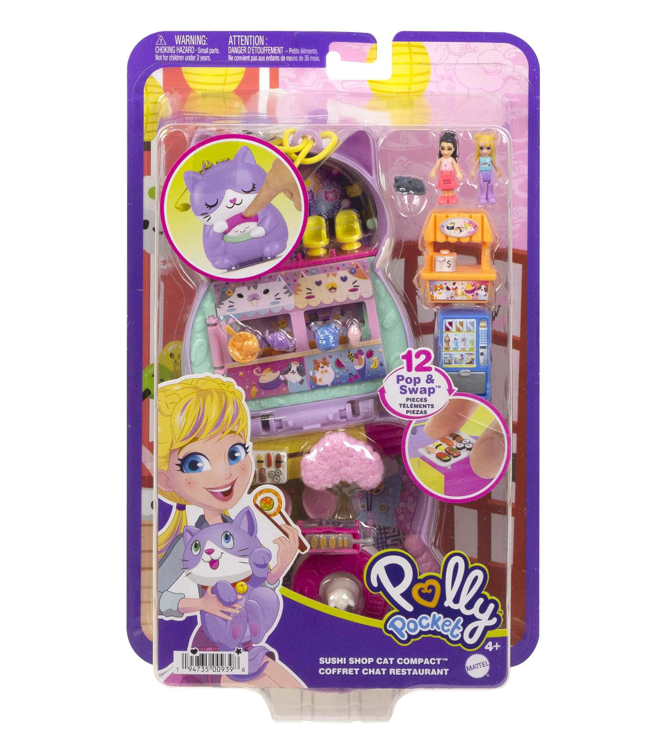 Polly Pocket Set de Juego Estuche de Aventura de Gatito - El Palacio de ...