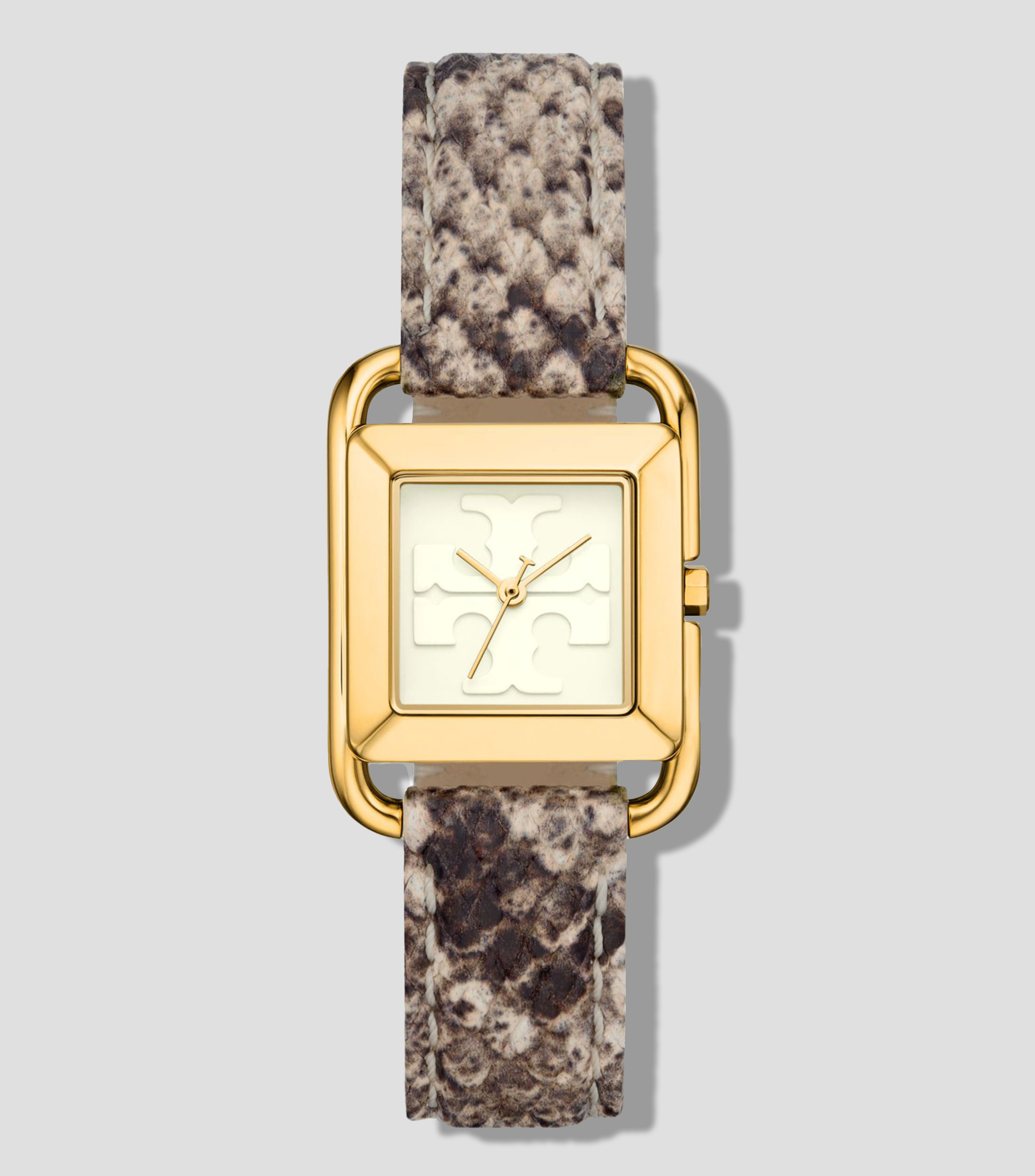 Tory Burch Reloj para Mujer The Miller Square Casual, Dorado - El ...