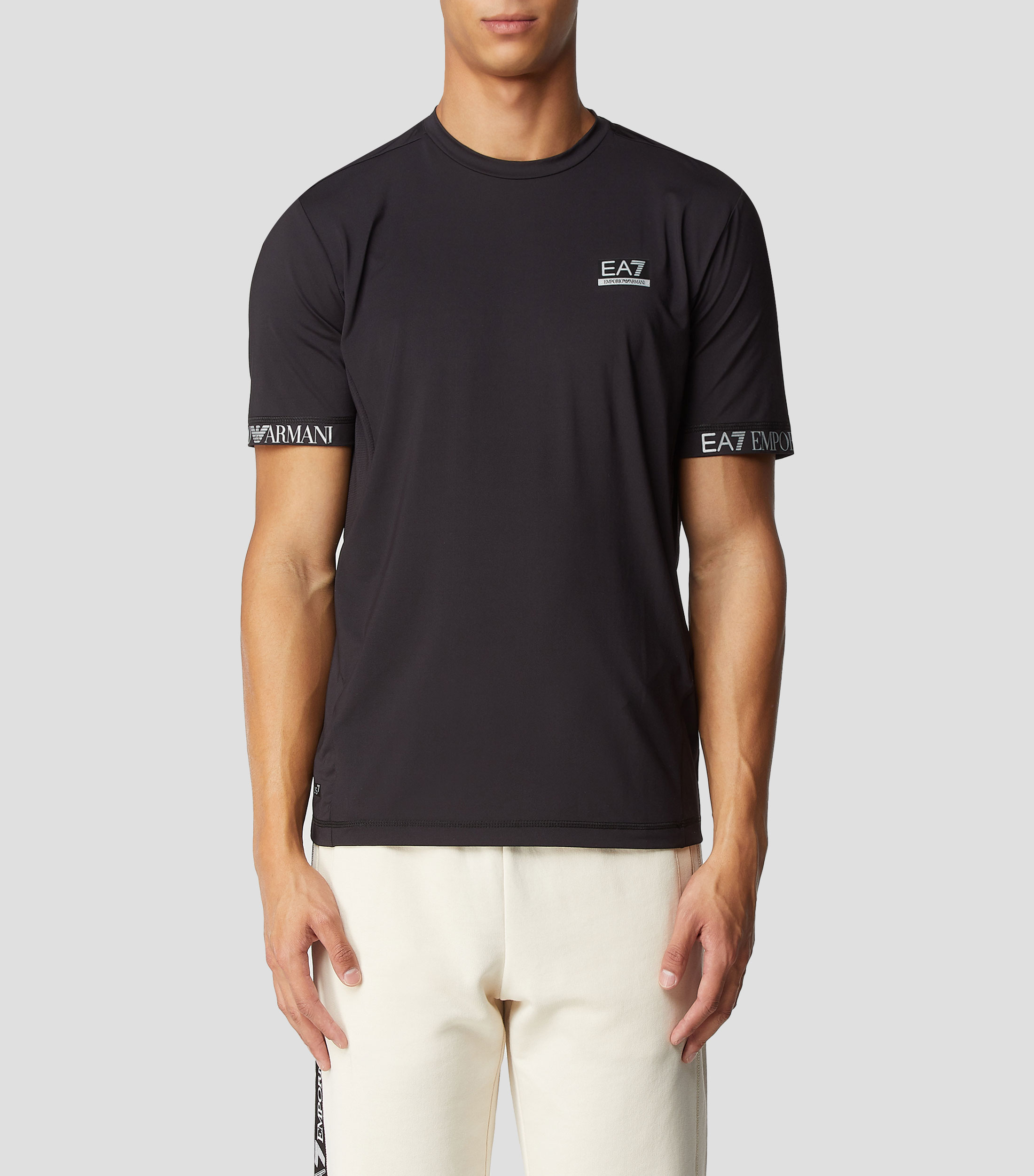 EA7 Emporio Armani: Playera de cuello redondo y manga corta Hombre | El Palacio de Hierro