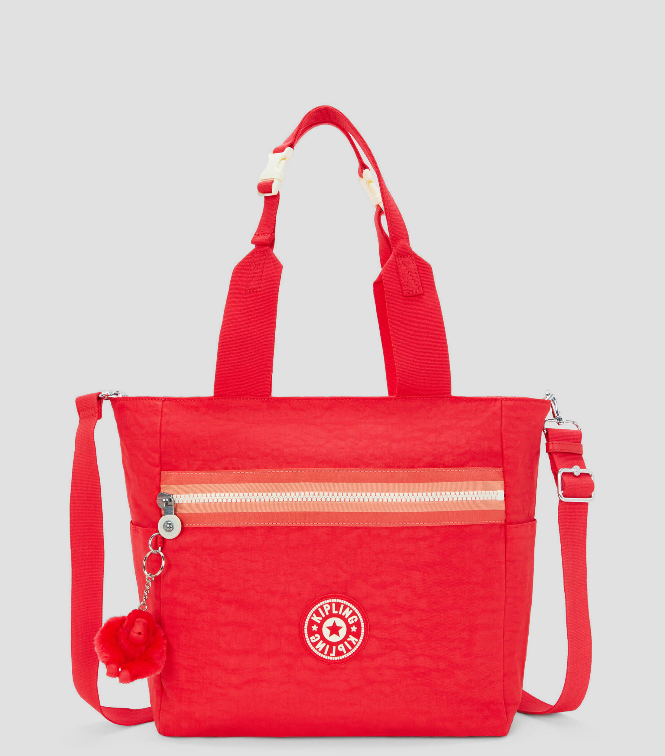 Kipling Bolsa Tote Loona Escape Roja Mujer |El Palacio de Hierro