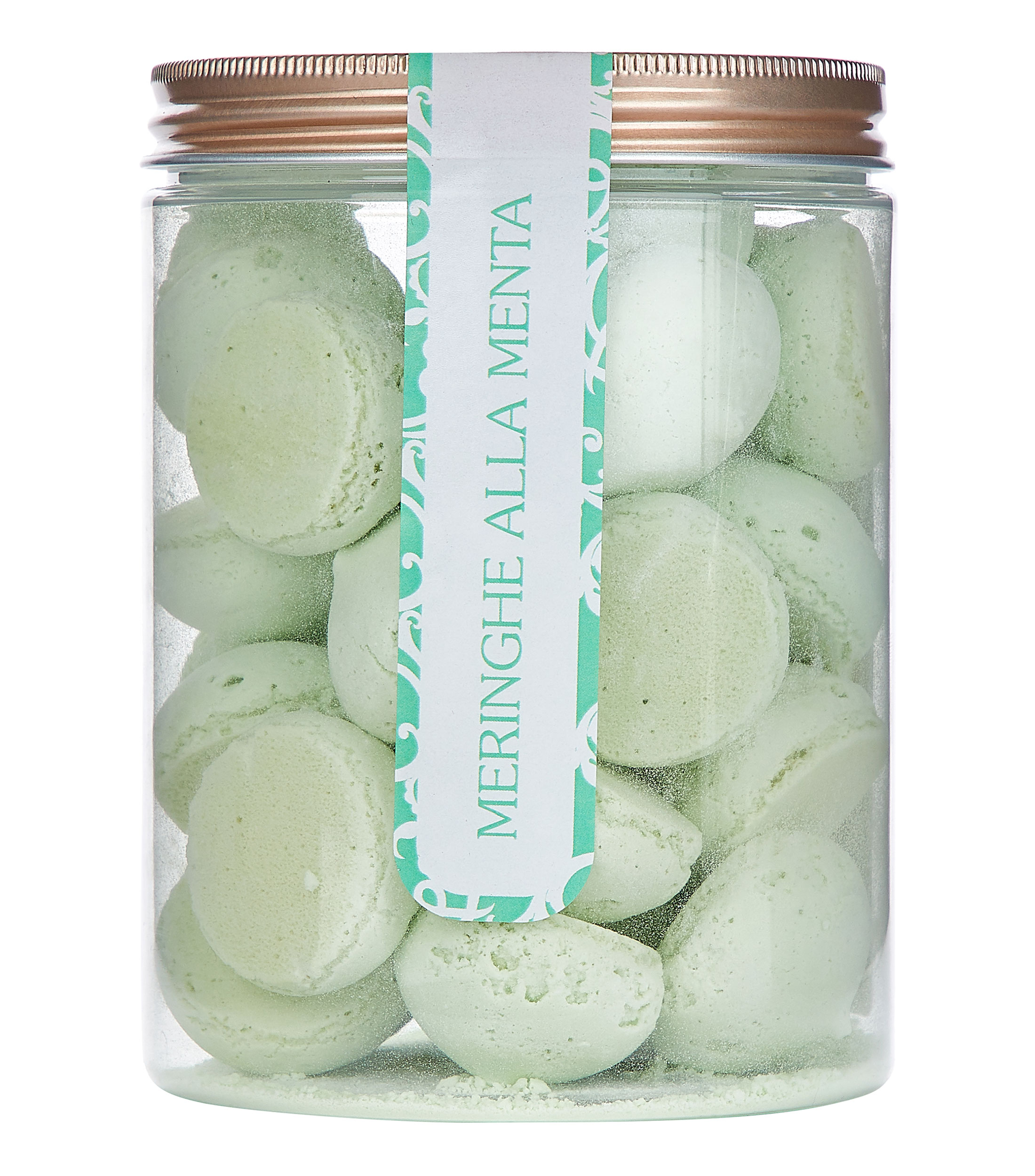 Muzzi Frasco con Merengues Sabor Menta, 90 g - El Palacio de Hierro