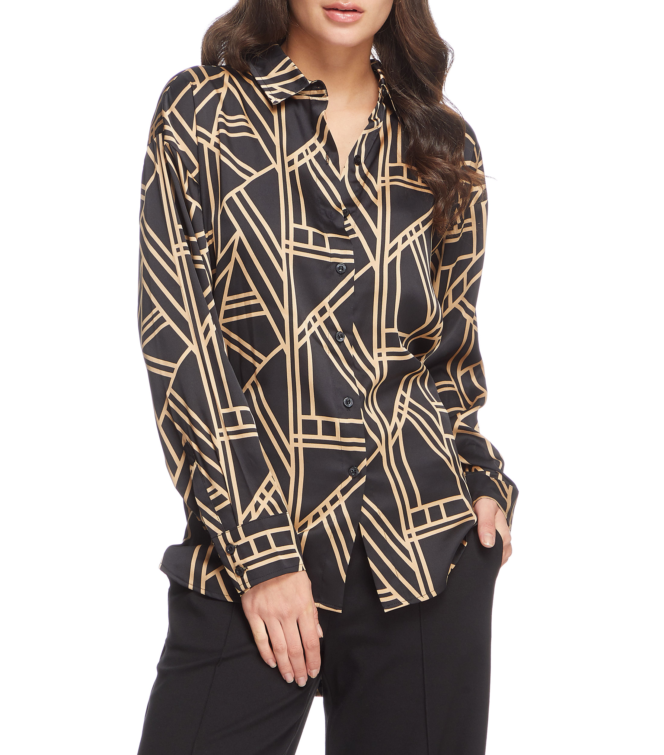 Karl Lagerfeld Blusa manga larga Mujer - El Palacio de Hierro