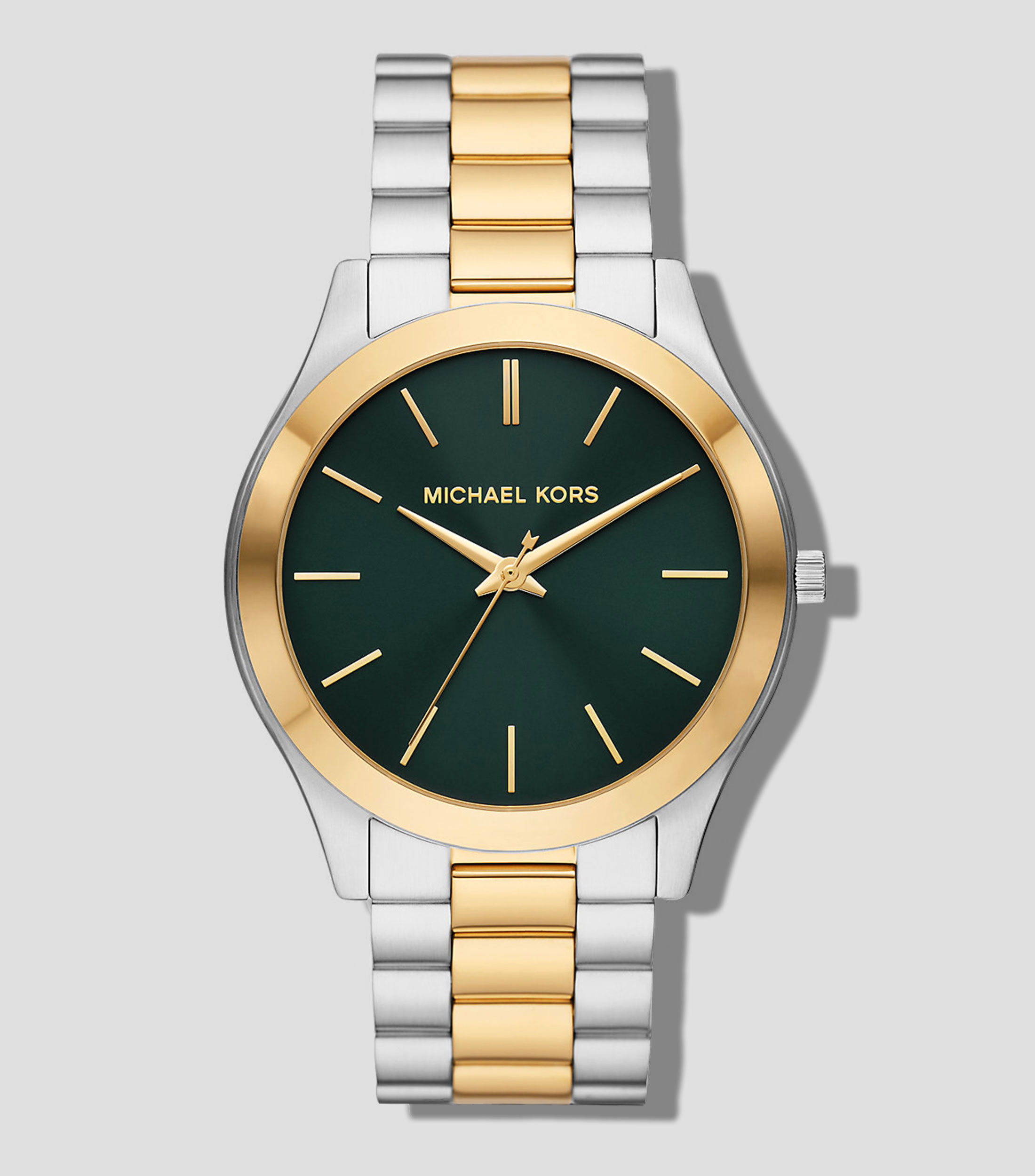 Michael Kors Reloj para Hombre Runway Casual Plateado, Dorado - El ...