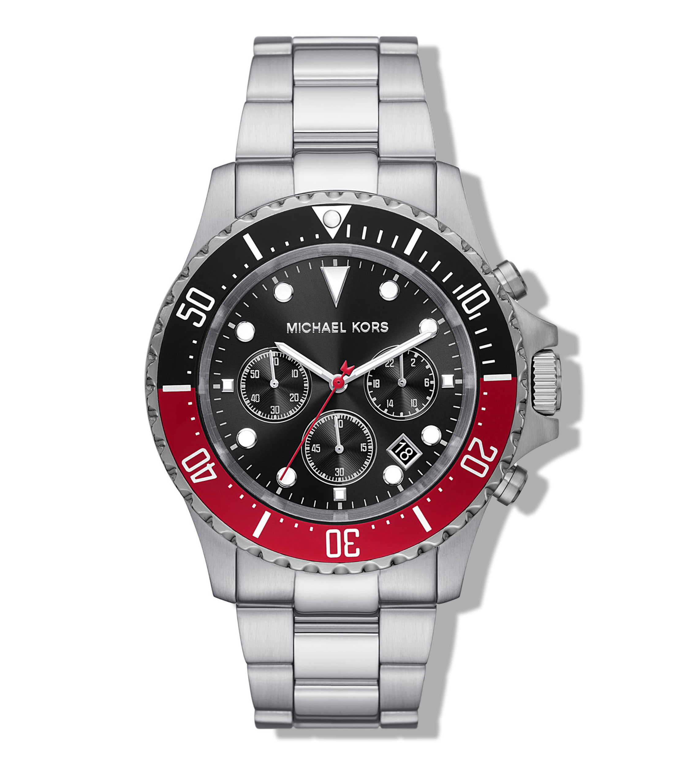 Michael Kors Reloj para Hombre Everest Casual, Plateado - El Palacio de ...