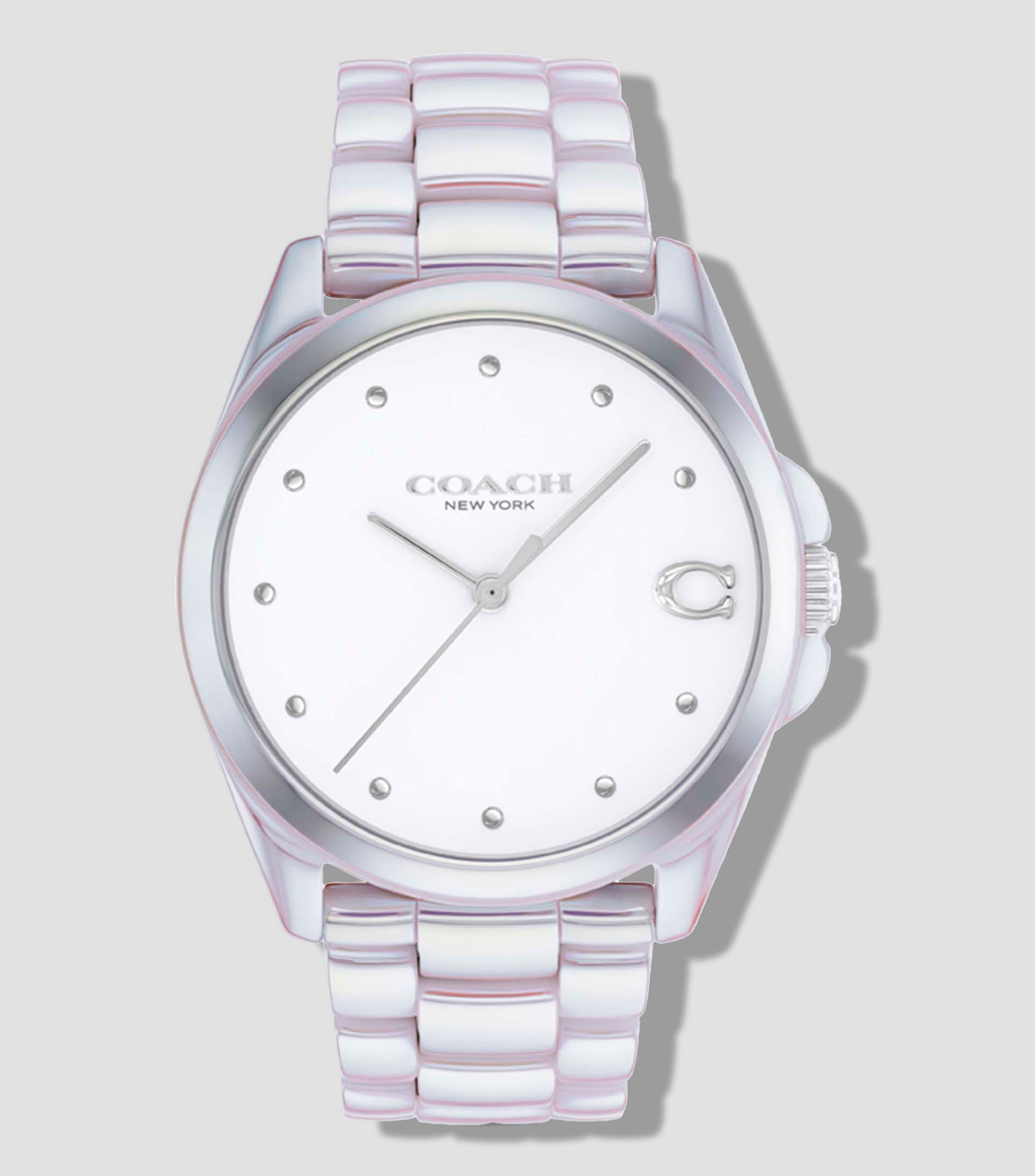 Coach Reloj para Mujer Greyson casual plateado |El Palacio de Hierro