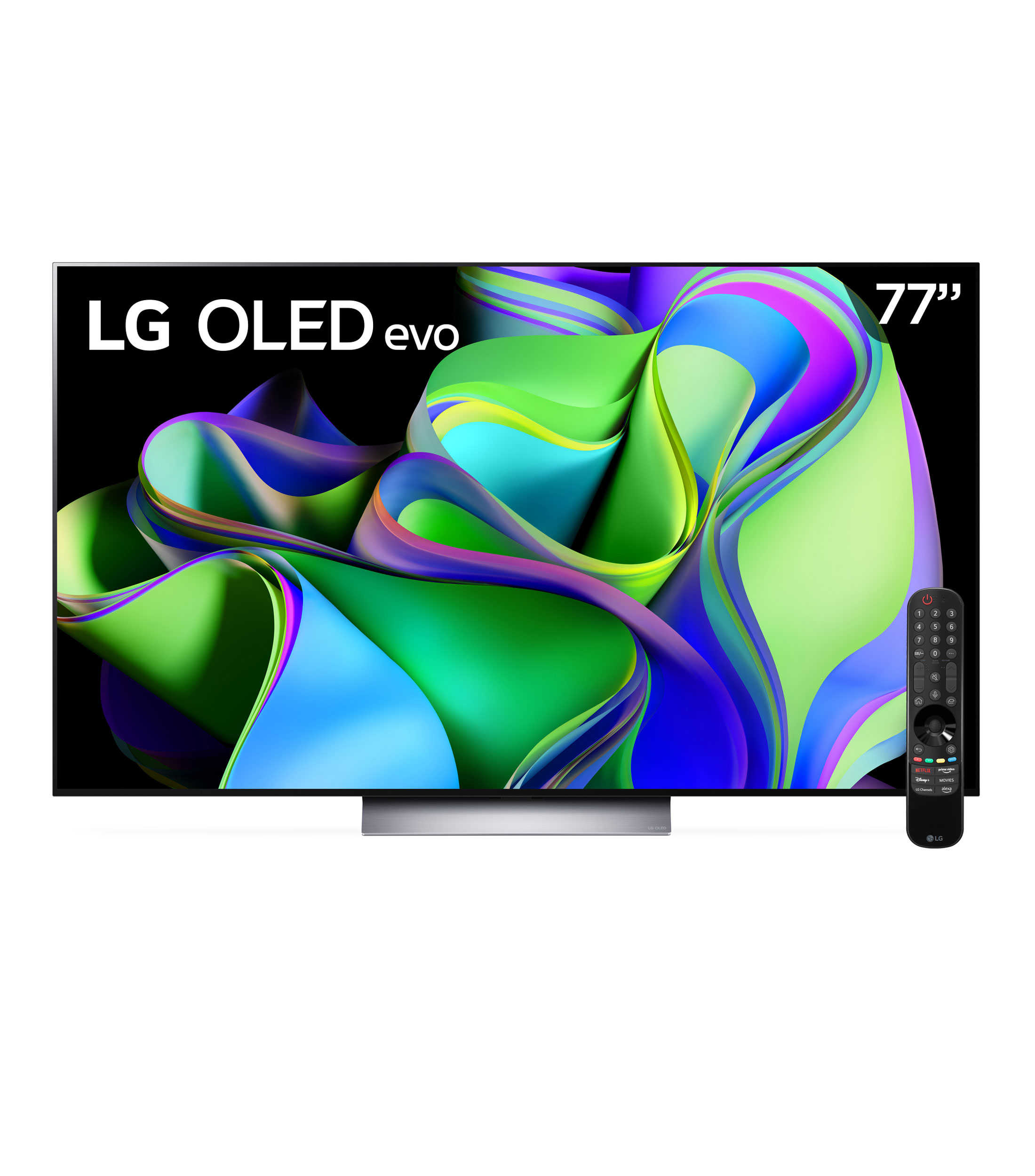 LG: Pantalla 77 Pulgadas Plana OLED 4K webOS evo C3 OLED77C3PSA | El ...