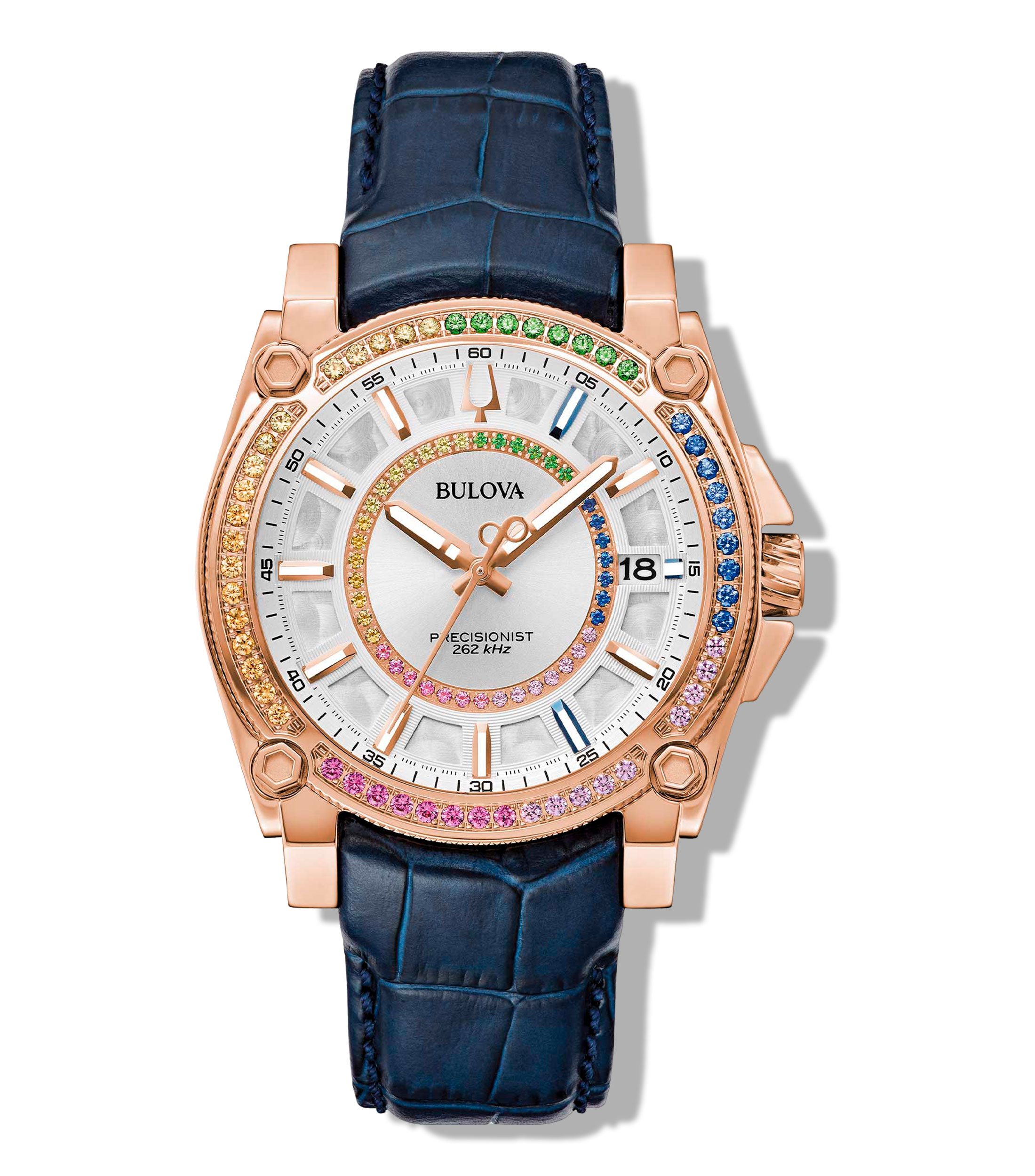 Bulova Reloj unisex Marc Anthony Precisionist "Icon" Casual, Oro Rosa ...