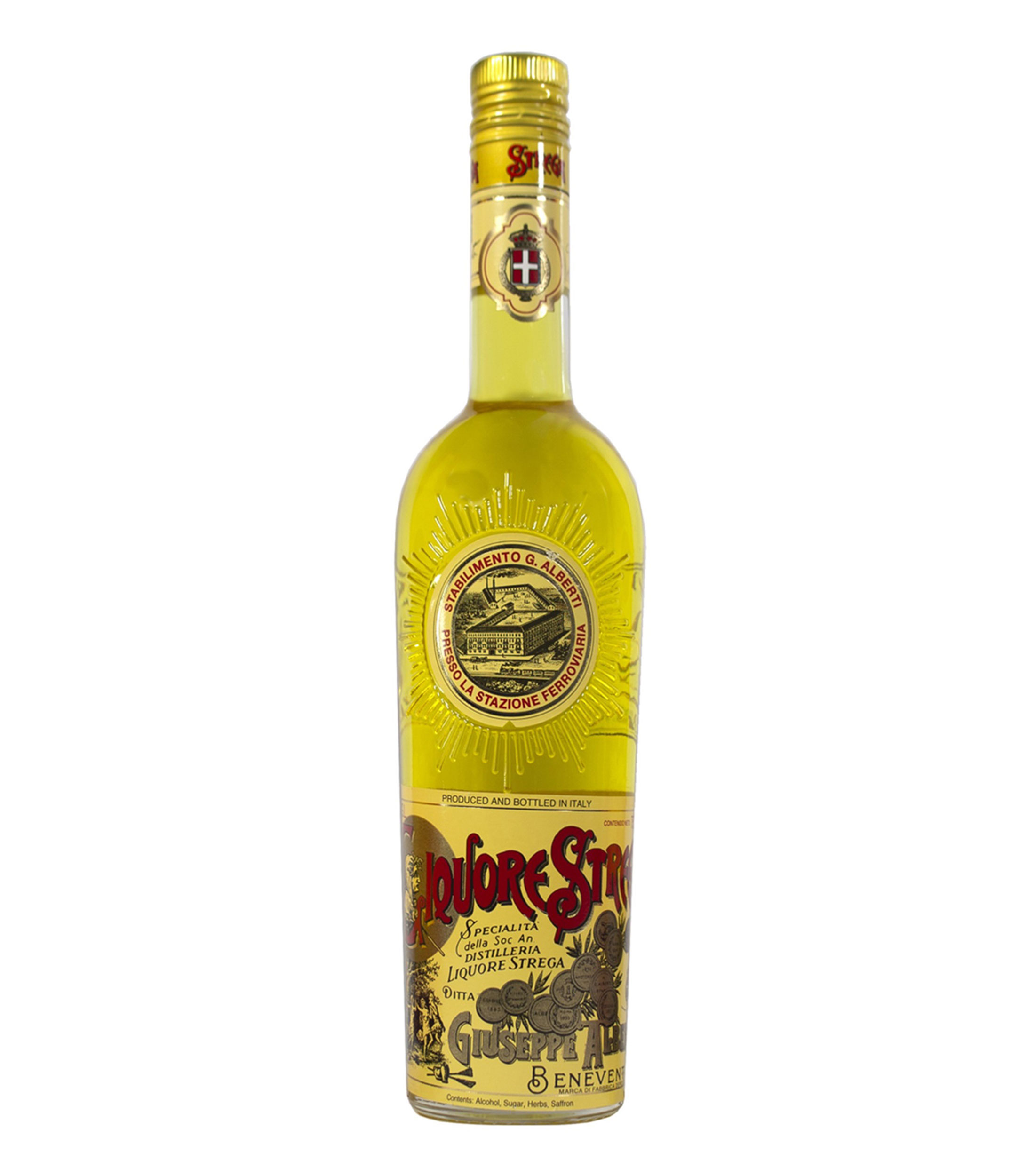 Liquiore Strega Licor Strega, 750 ml - El Palacio de Hierro