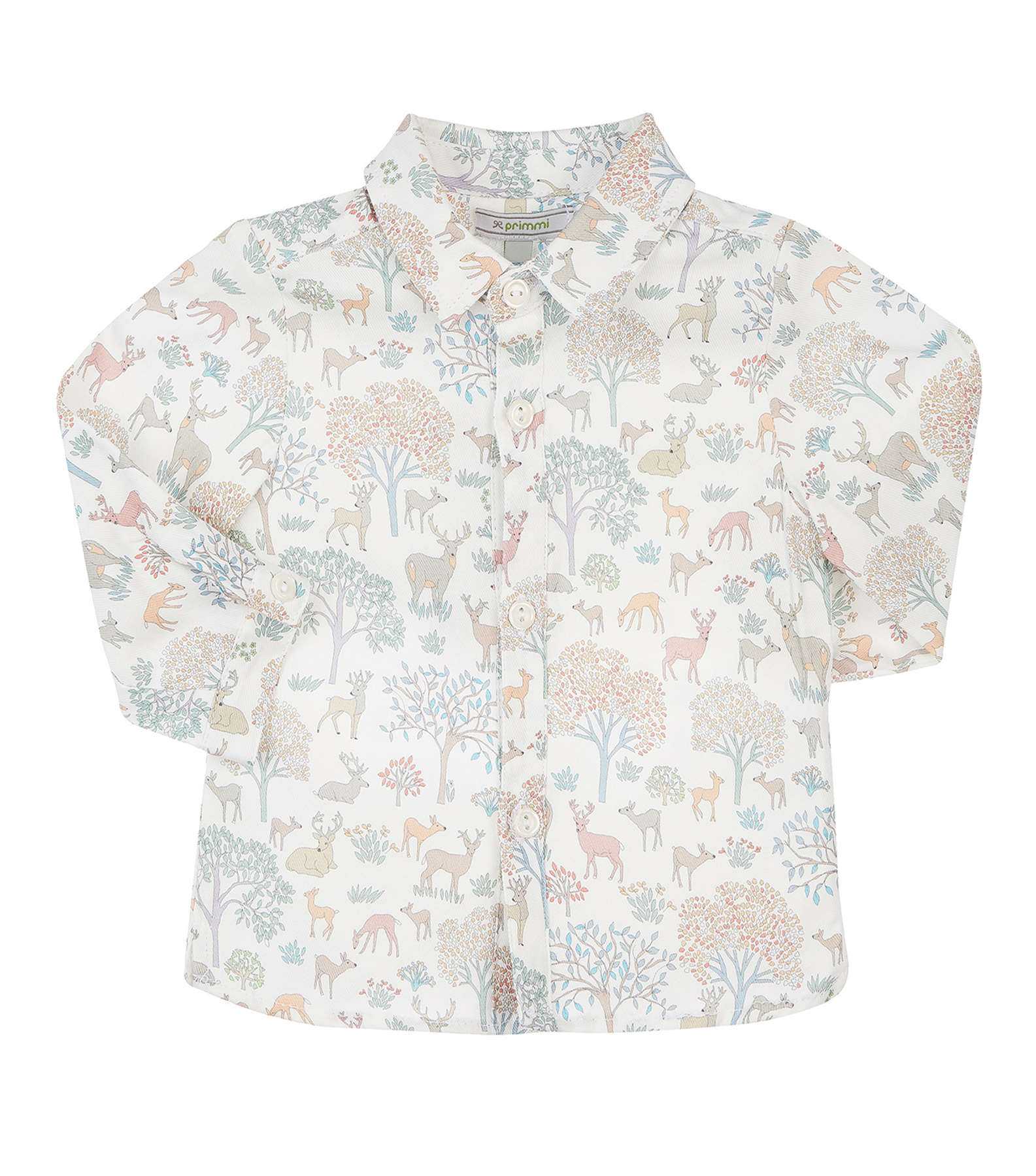 Primmi Camisa con ciervos manga larga Bebé - El Palacio de Hierro