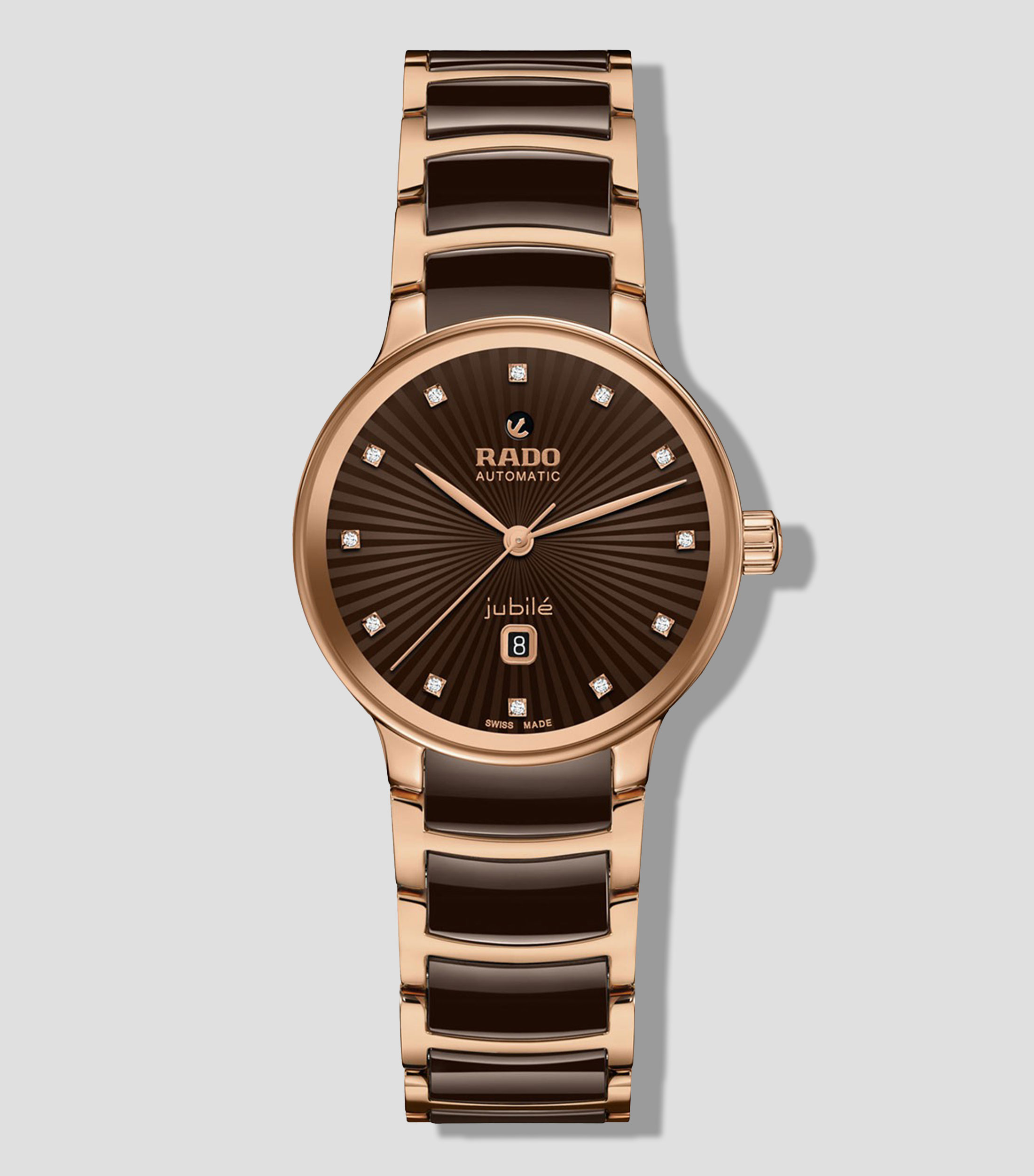 Rado Reloj para mujer Centrix De vestir Marrón - El Palacio de Hierro