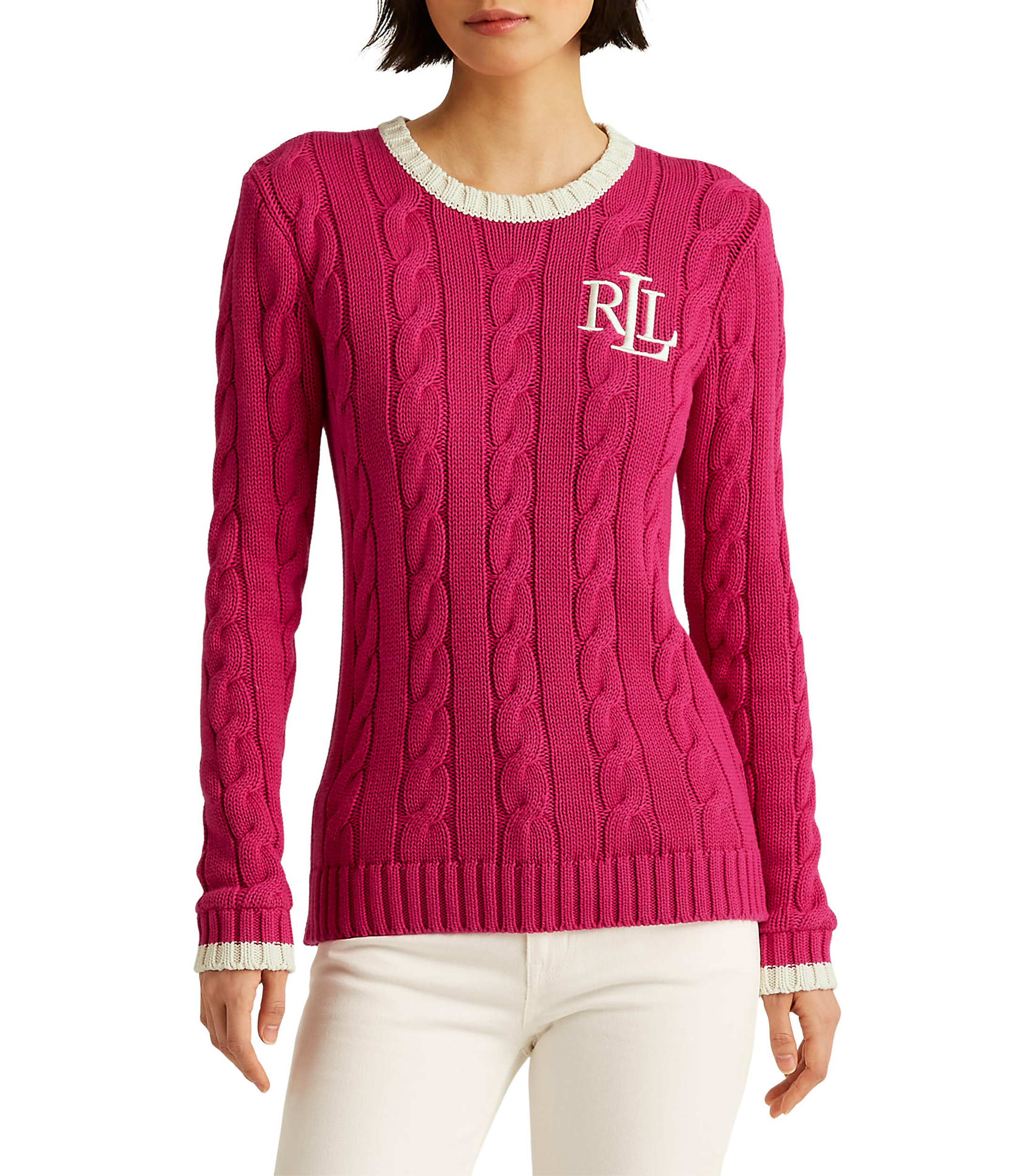 Lauren Ralph Lauren Suéter cuello redondo Mujer - El Palacio de Hierro