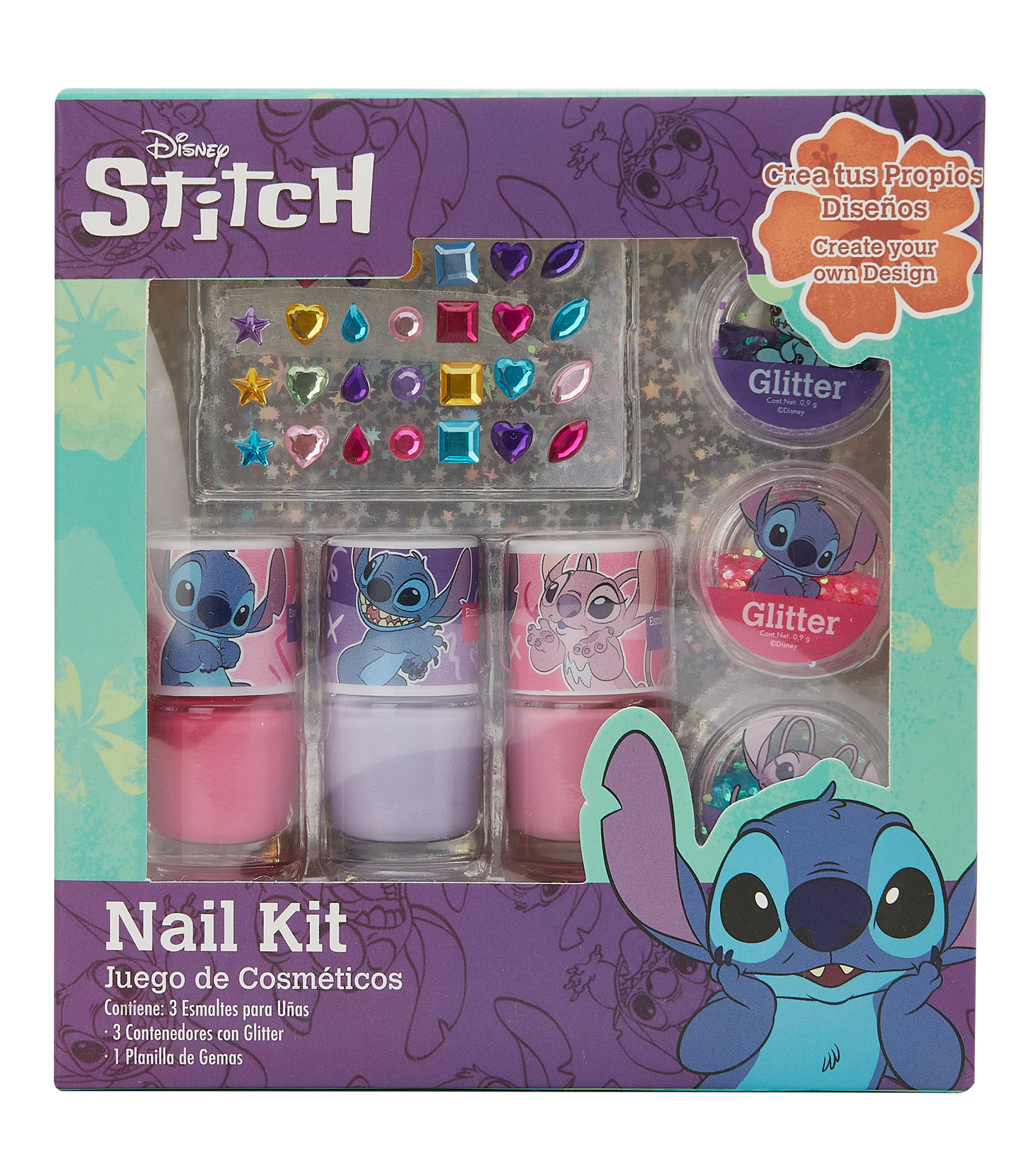 Best Trading Set de Uñas Stitch |El Palacio de Hierro