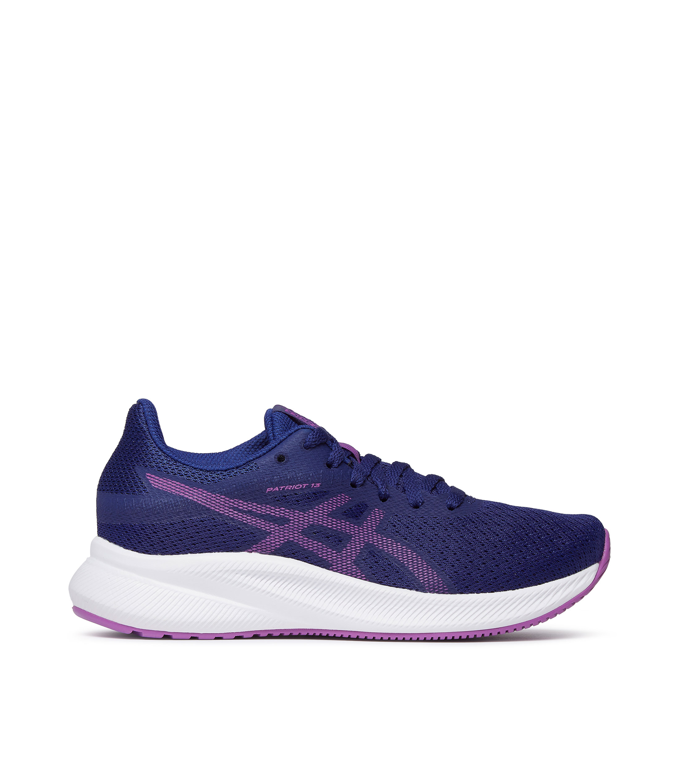 ASICS: Tenis para correr azules marino Patriot 13 Mujer | El Palacio de ...