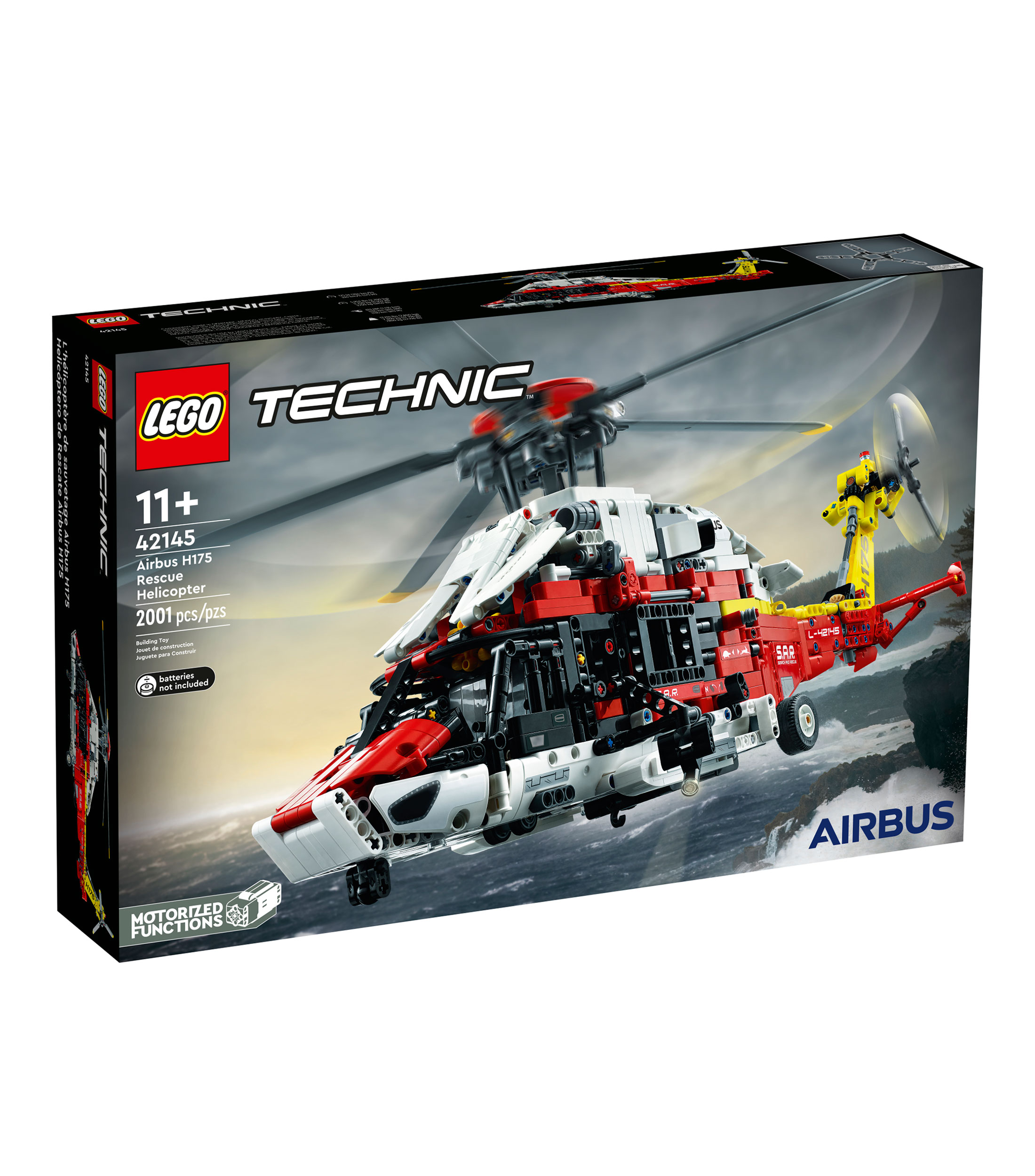 Lego Lego Technic, Helicóptero de Rescate Airbus H175 - El Palacio de ...