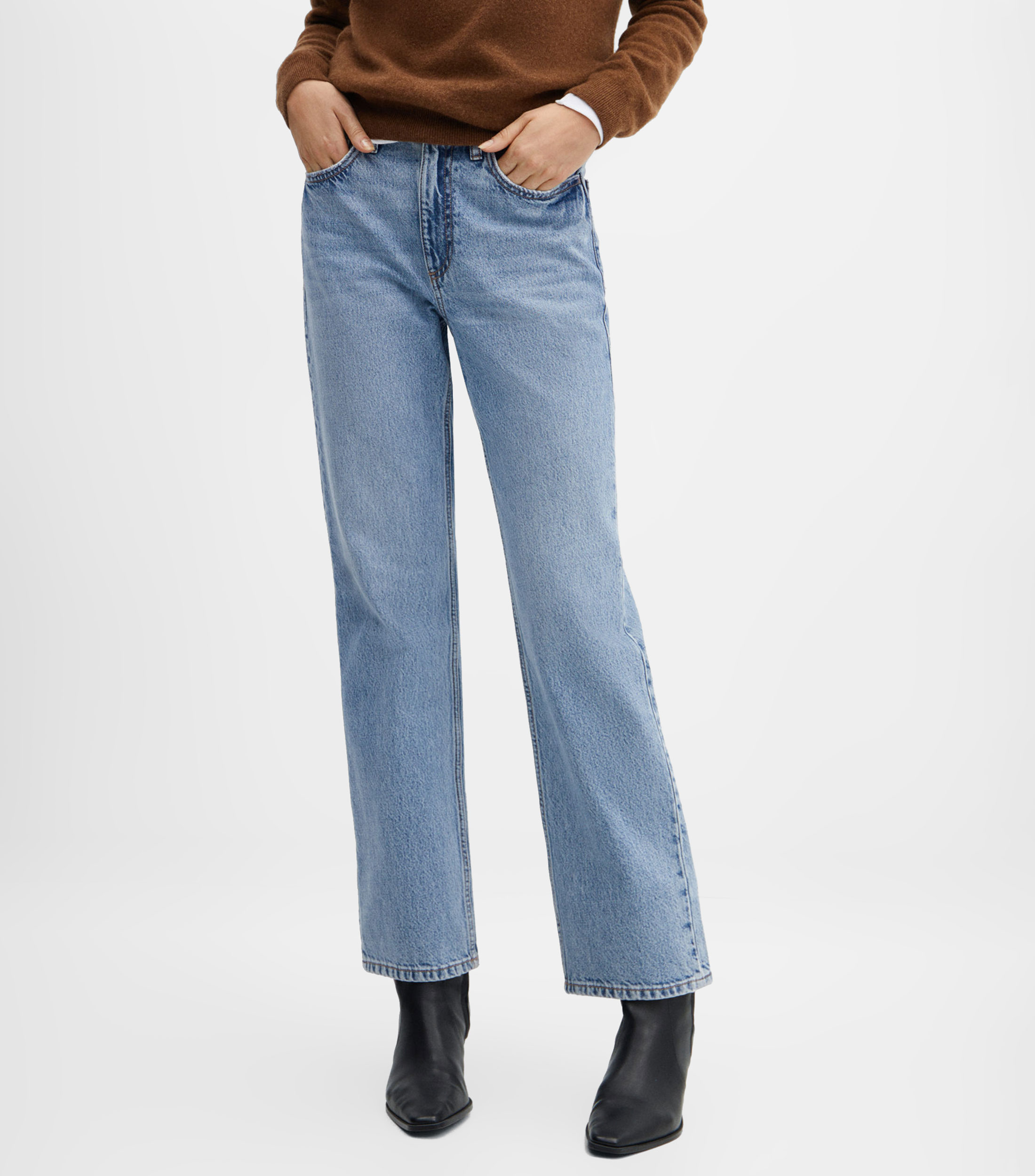Mango: Jeans recto Mujer | El Palacio de Hierro
