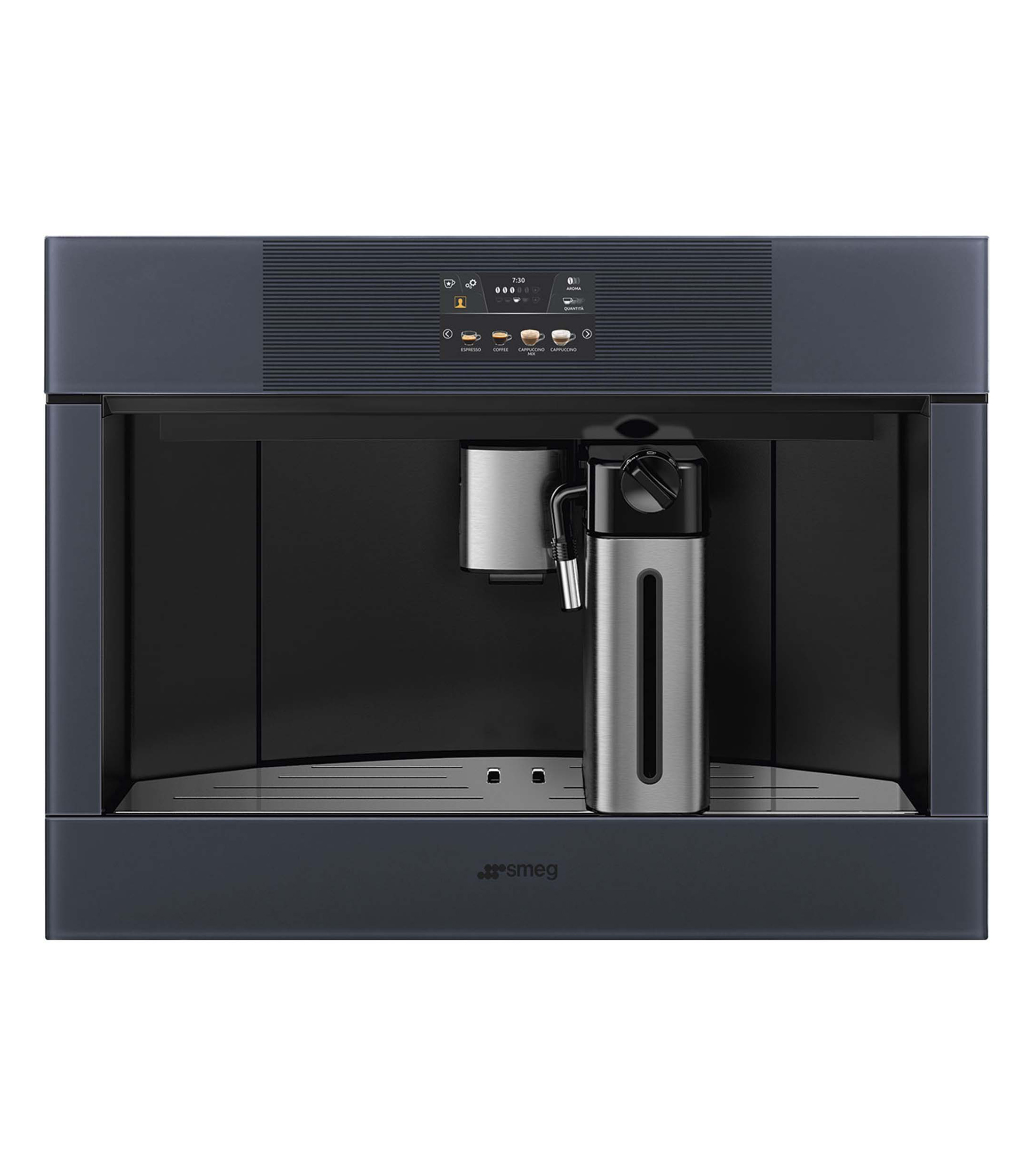 Smeg Cafetera Superautomática Neptune Gray - El Palacio de Hierro